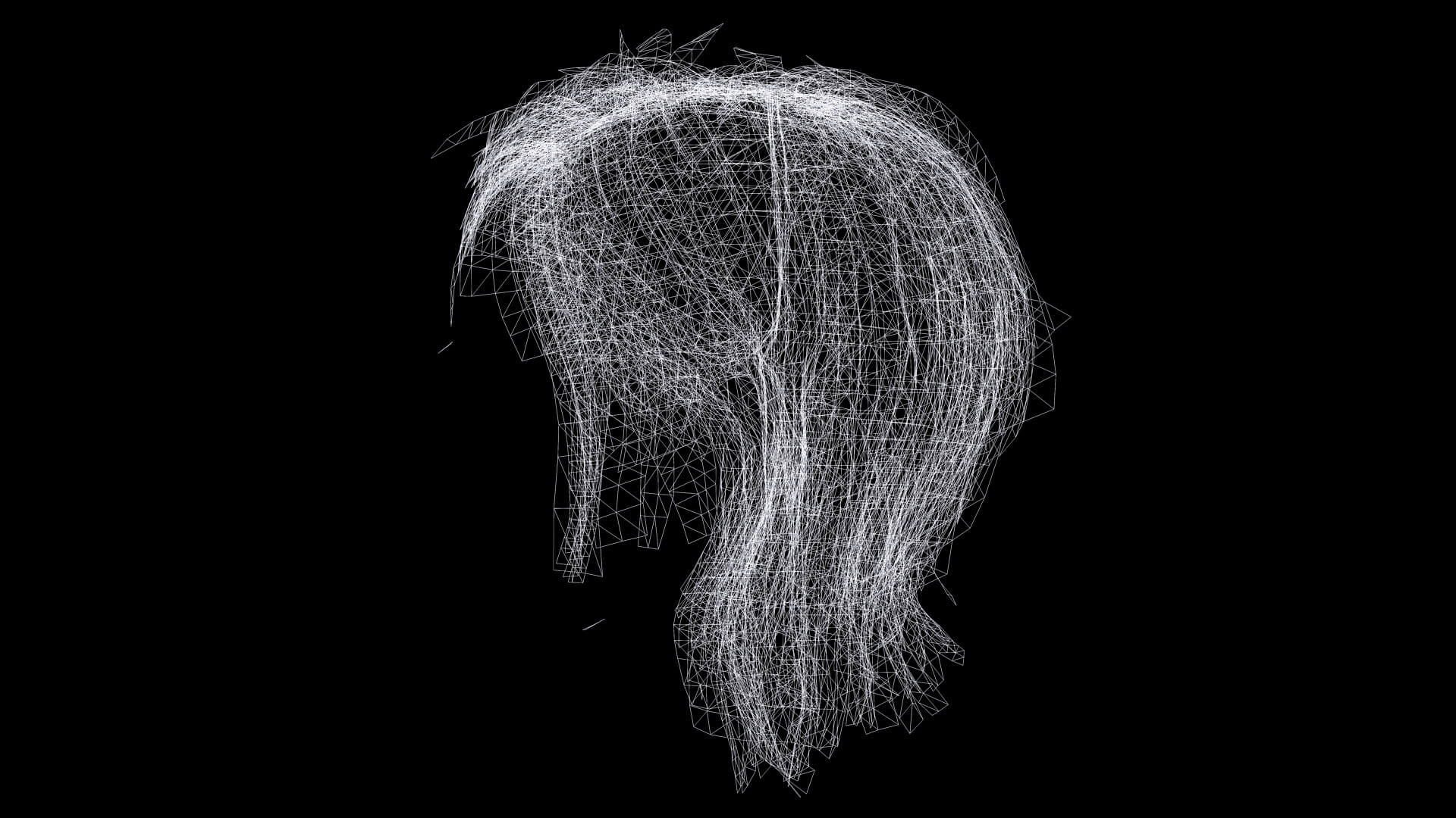 Female Short Hair - Pixie Cut 3D Model by khaloui