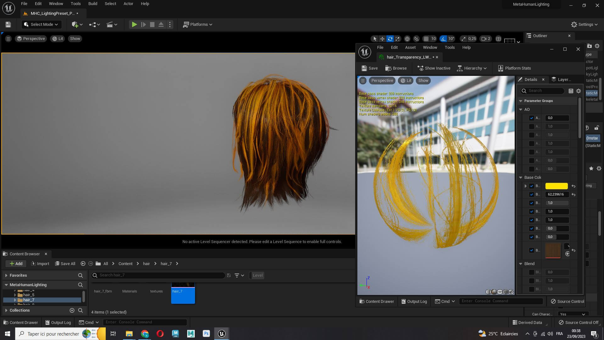 Female Short Hair - Pixie Cut 3D Model by khaloui