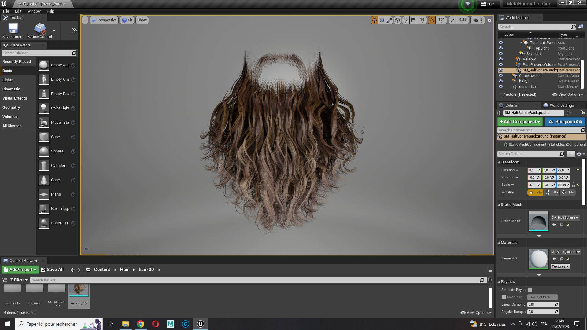 Full Beard - 3D Model by khaloui