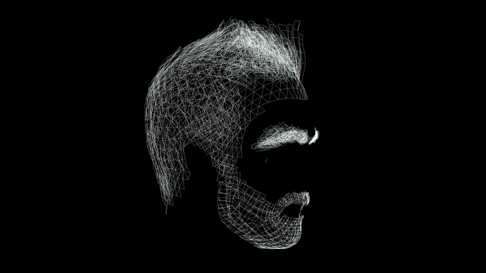 Realistic Hair - Faux Hawk Style 3D Model by khaloui