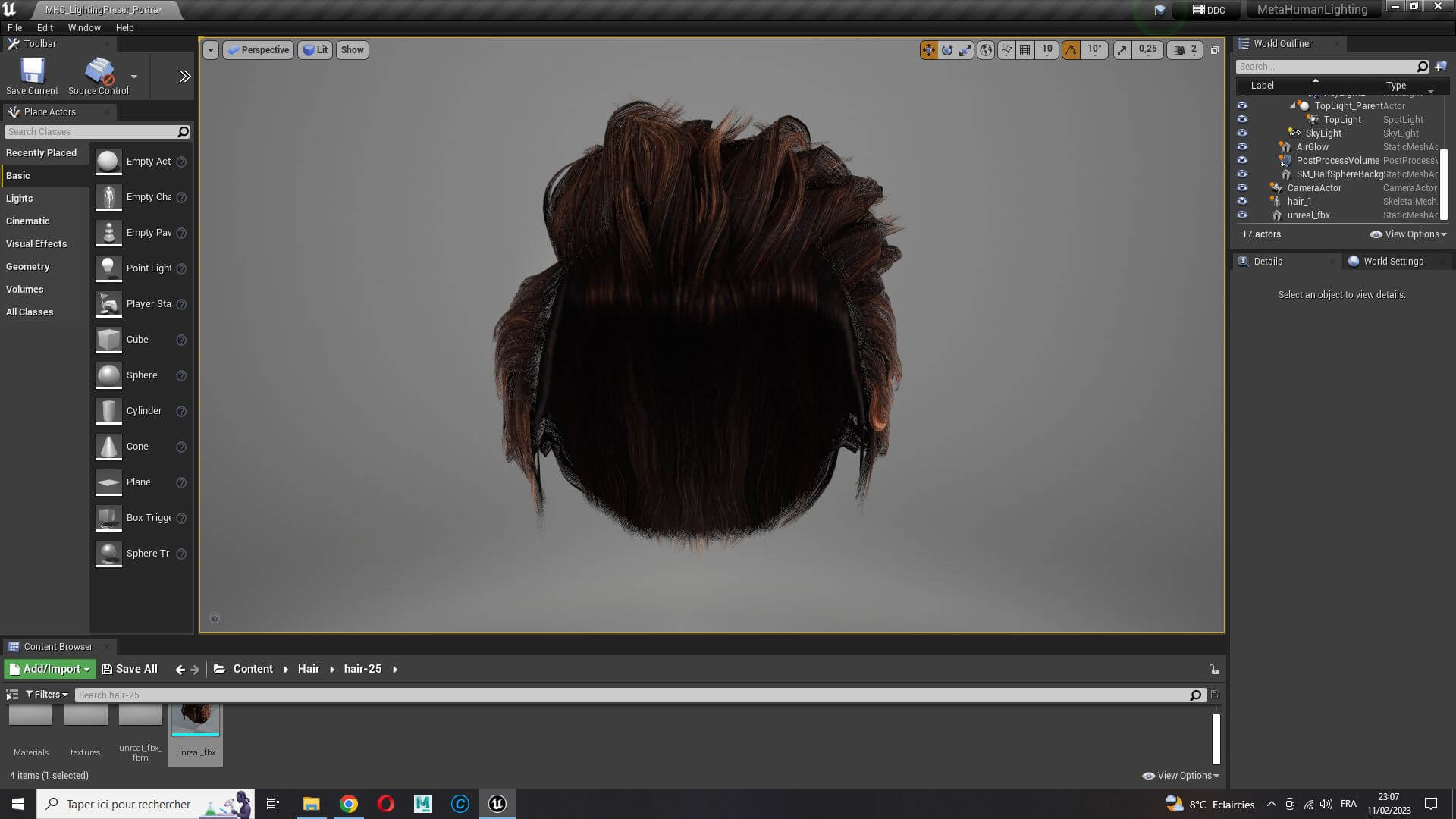 Realistic Hair Man Game Cards Low Poly - 3D Model by khaloui