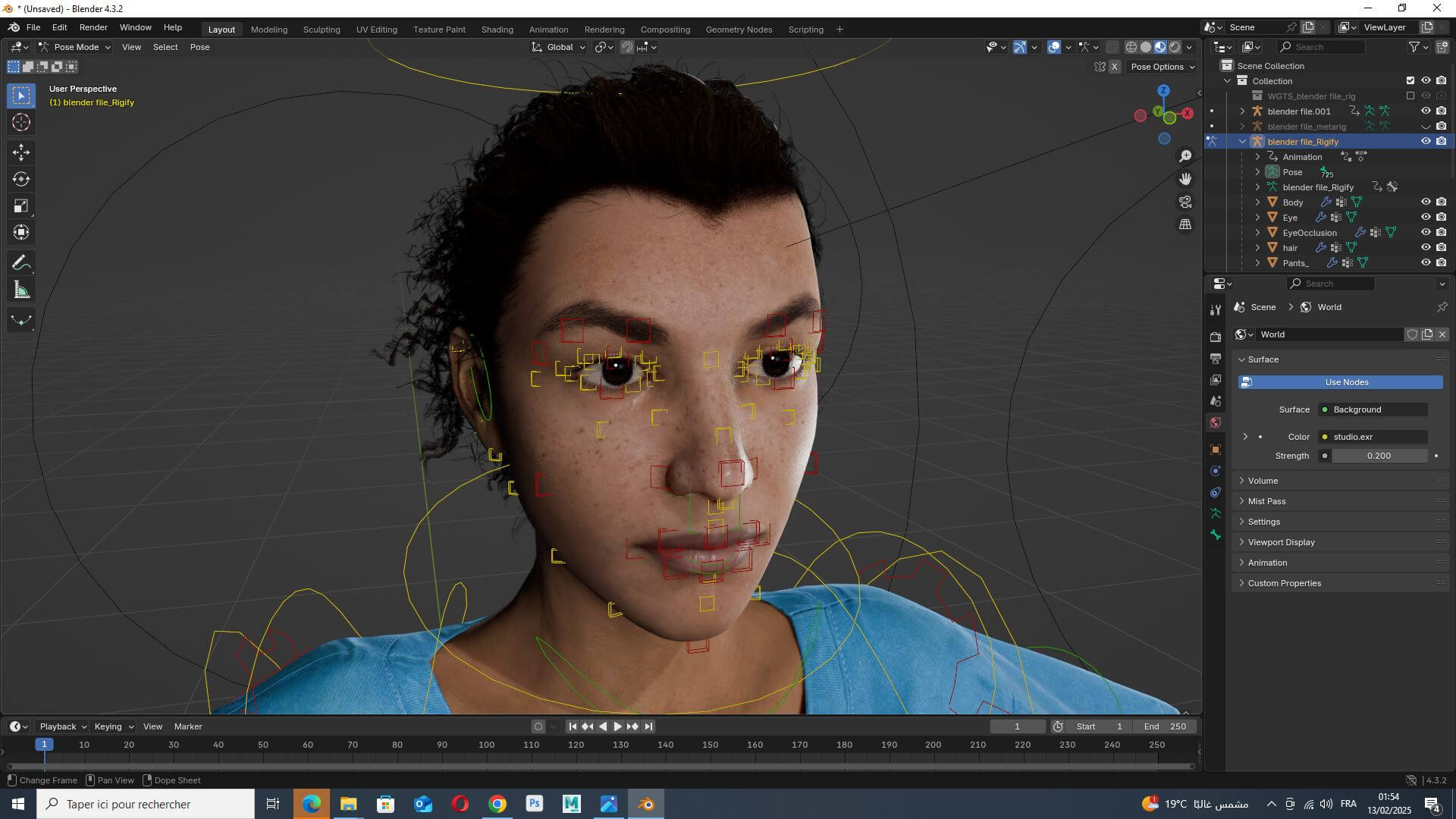 Realistic Healthcare Worker High-Quality 3D Nurse Character by khaloui