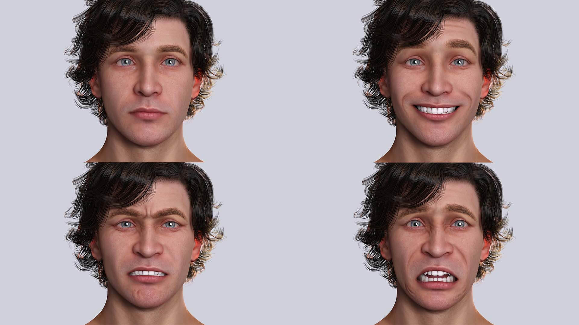 Realistic Male Body Perfect Base Shape - 3D Model by khaloui