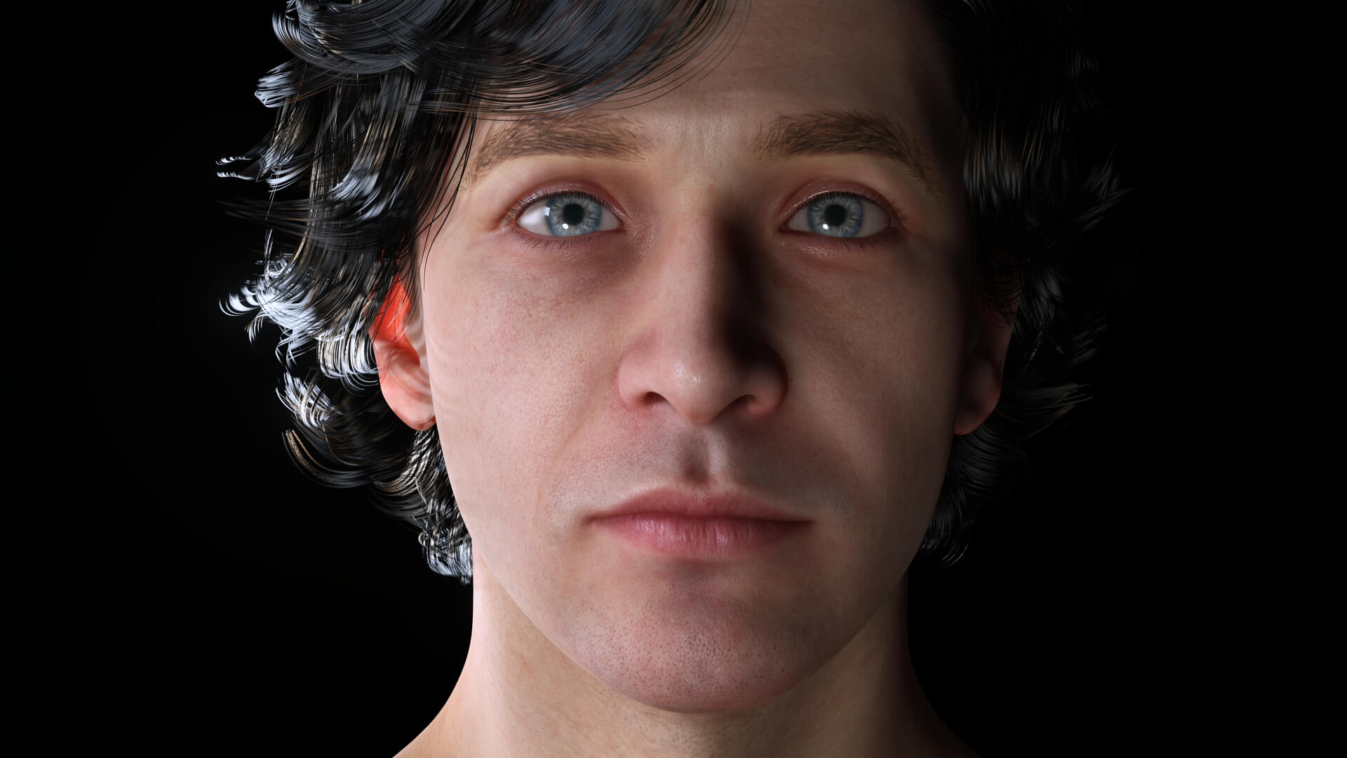 Realistic Male Body Perfect Base Shape - 3D Model by khaloui