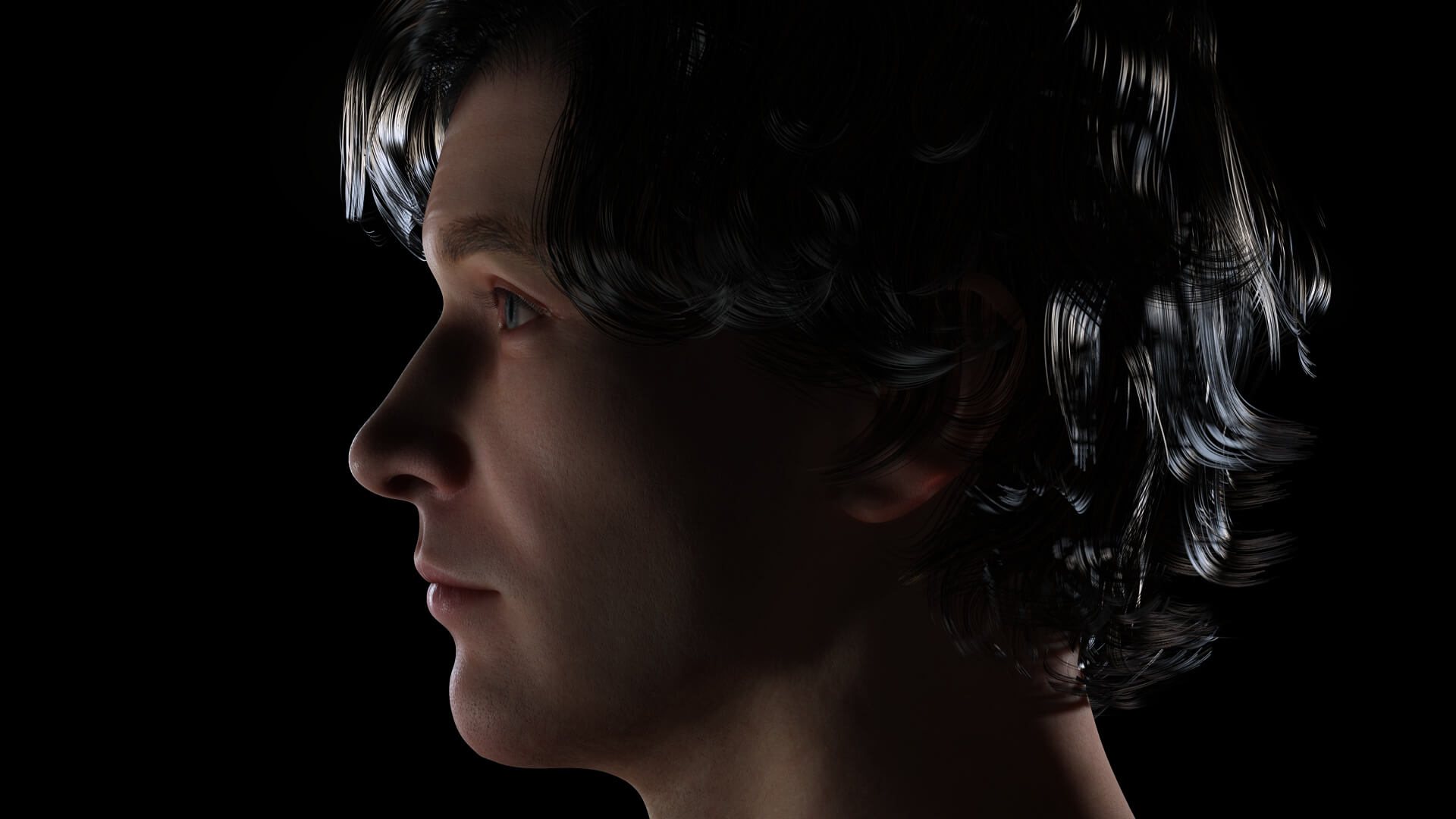 Realistic Male Body Perfect Base Shape - 3D Model by khaloui