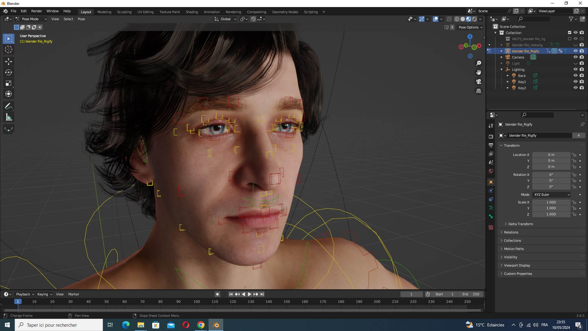 Realistic Male Body Perfect Base Shape - 3D Model by khaloui