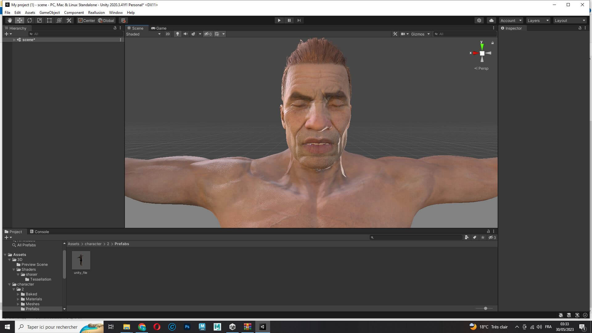 Man Modular G1 - 3D Model by khaloui