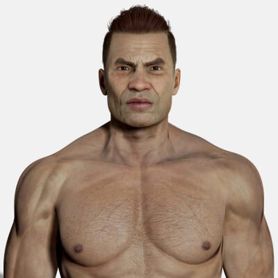 Man Modular G1 - 3D Model by khaloui