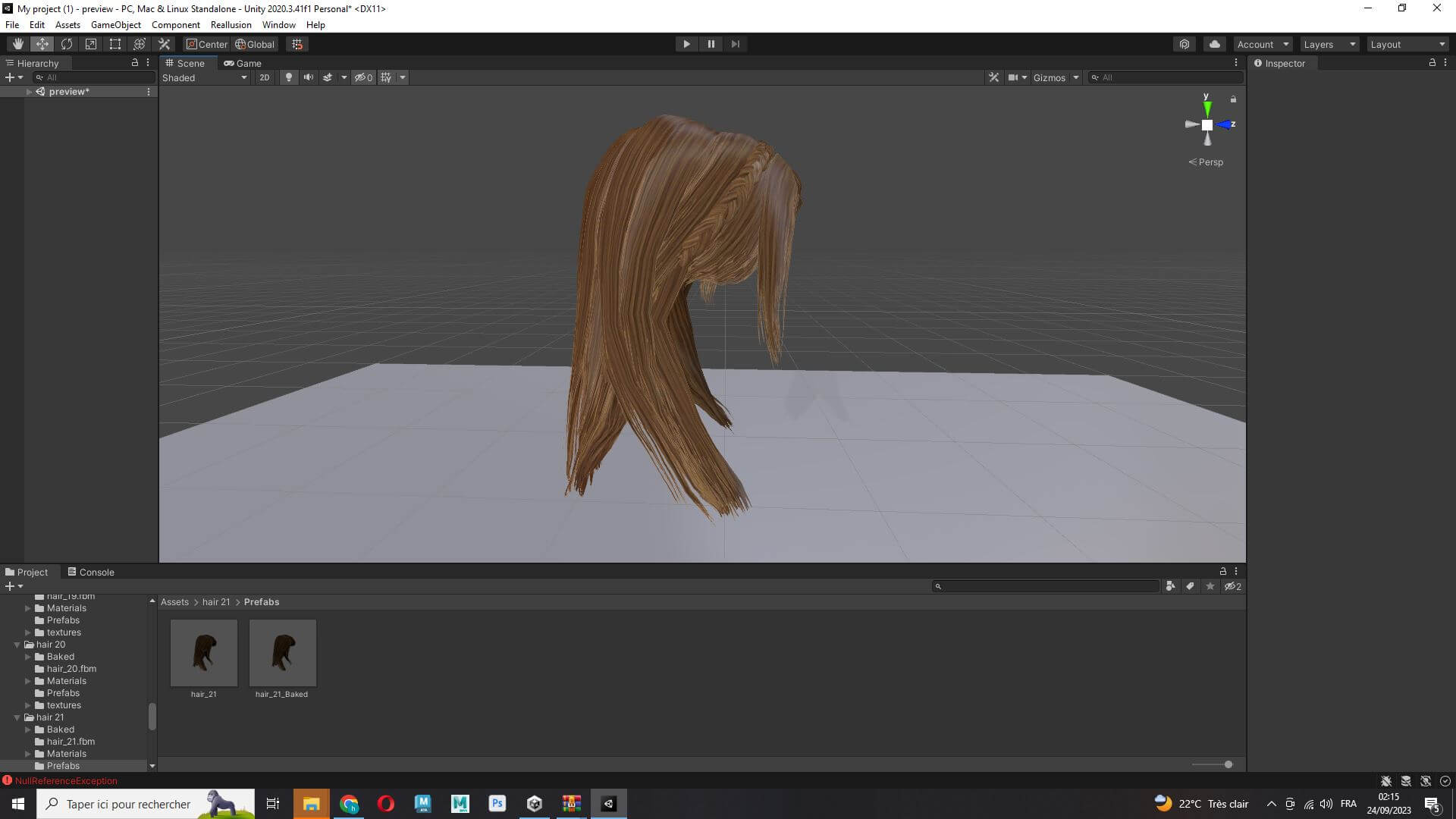 Realistic Medium Length Hairstyle - 3D Model by khaloui