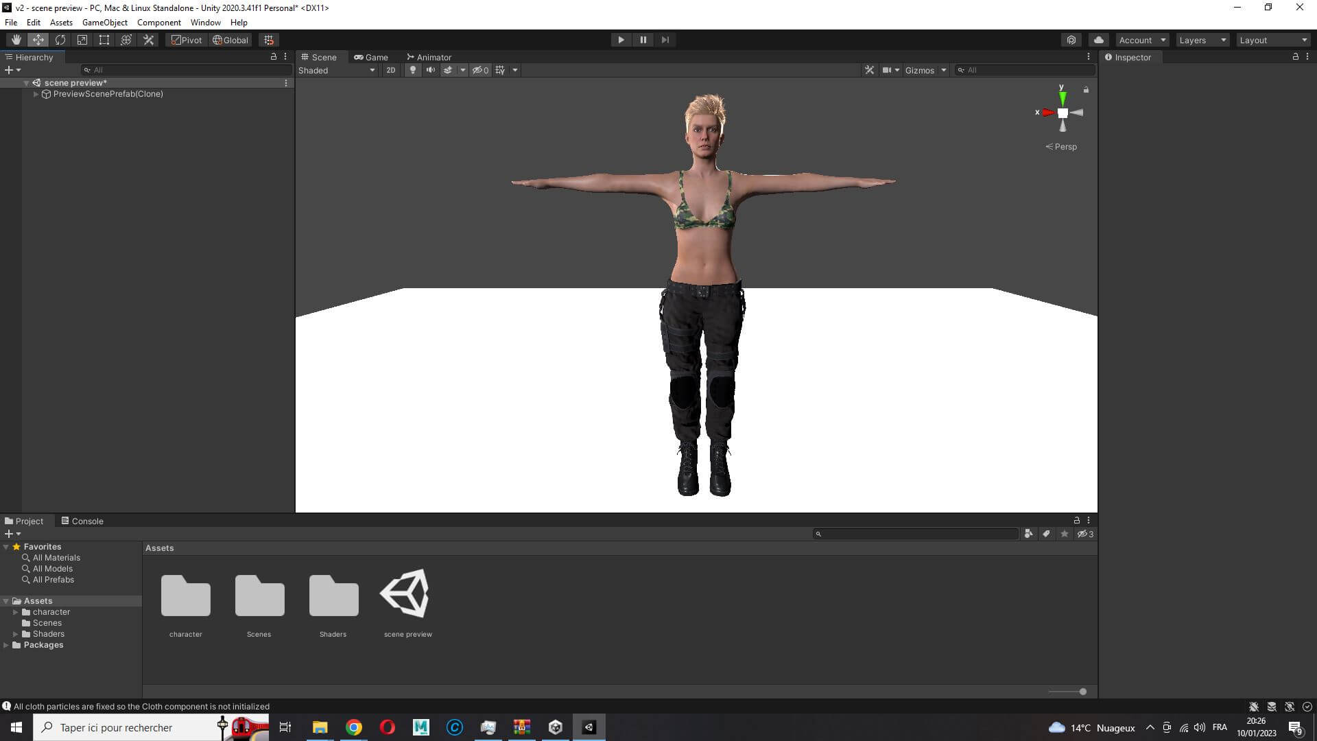 Military Girl 3d Model By Khaloui