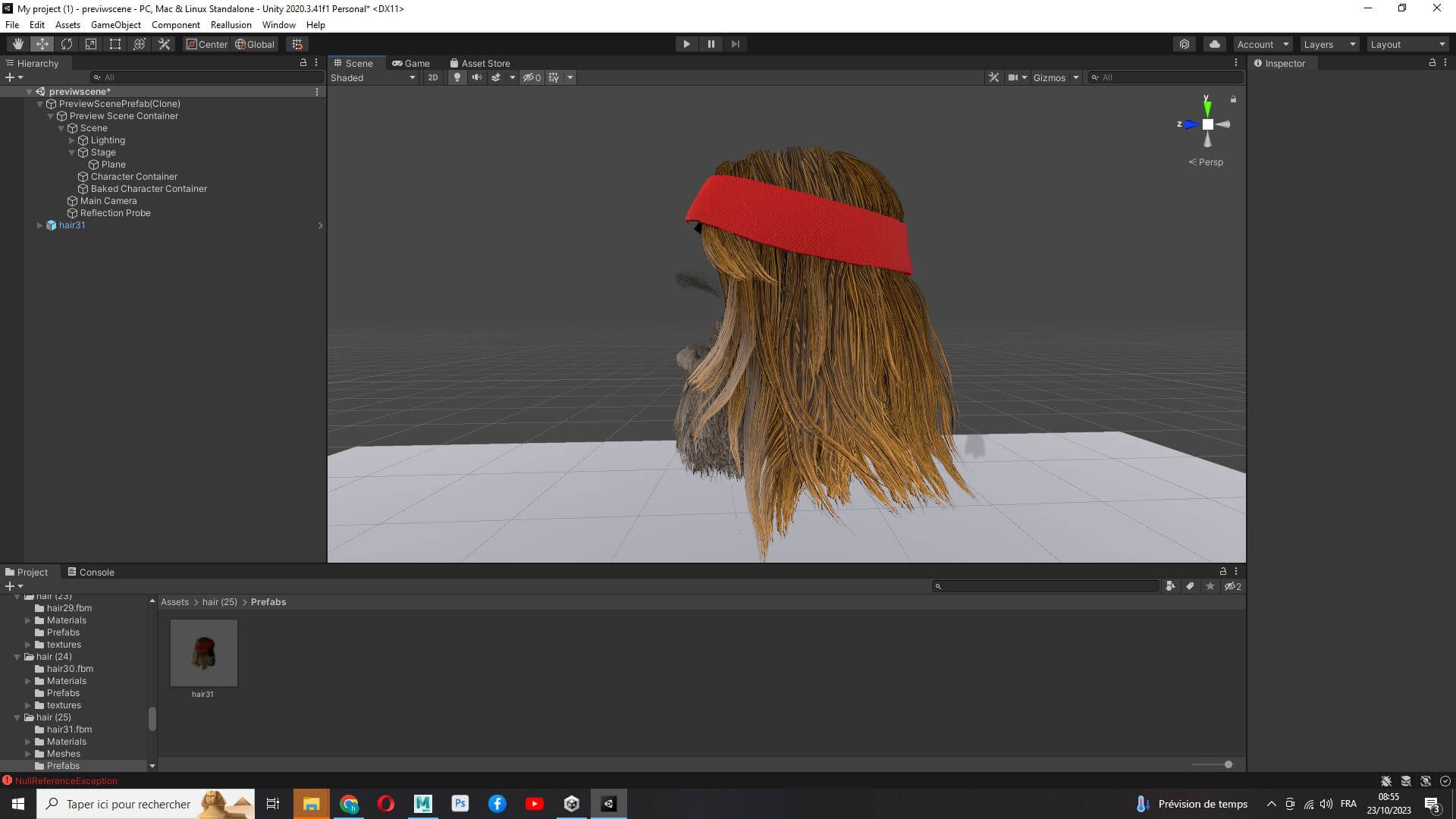 Realistic Rasta Hair - 3D Model by khaloui