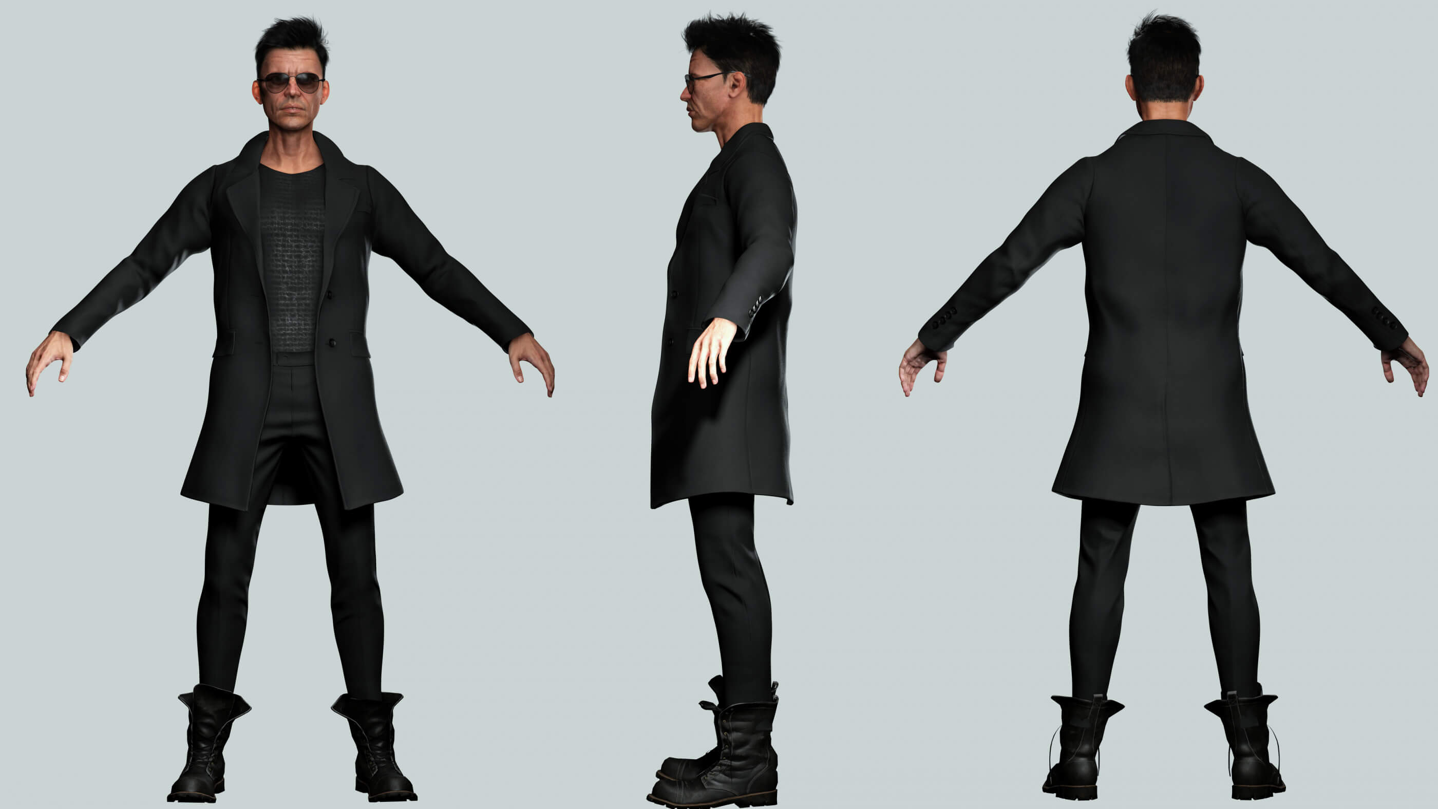 Secret Agent Man - 3D Model by khaloui