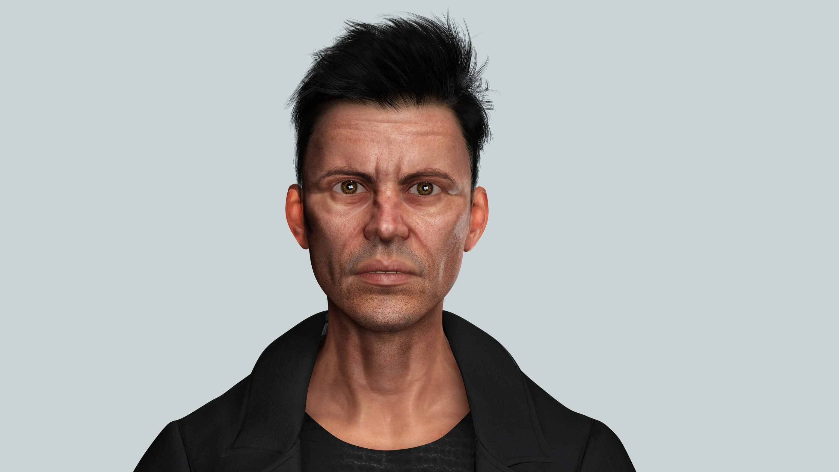 Secret Agent Man - 3D Model by khaloui