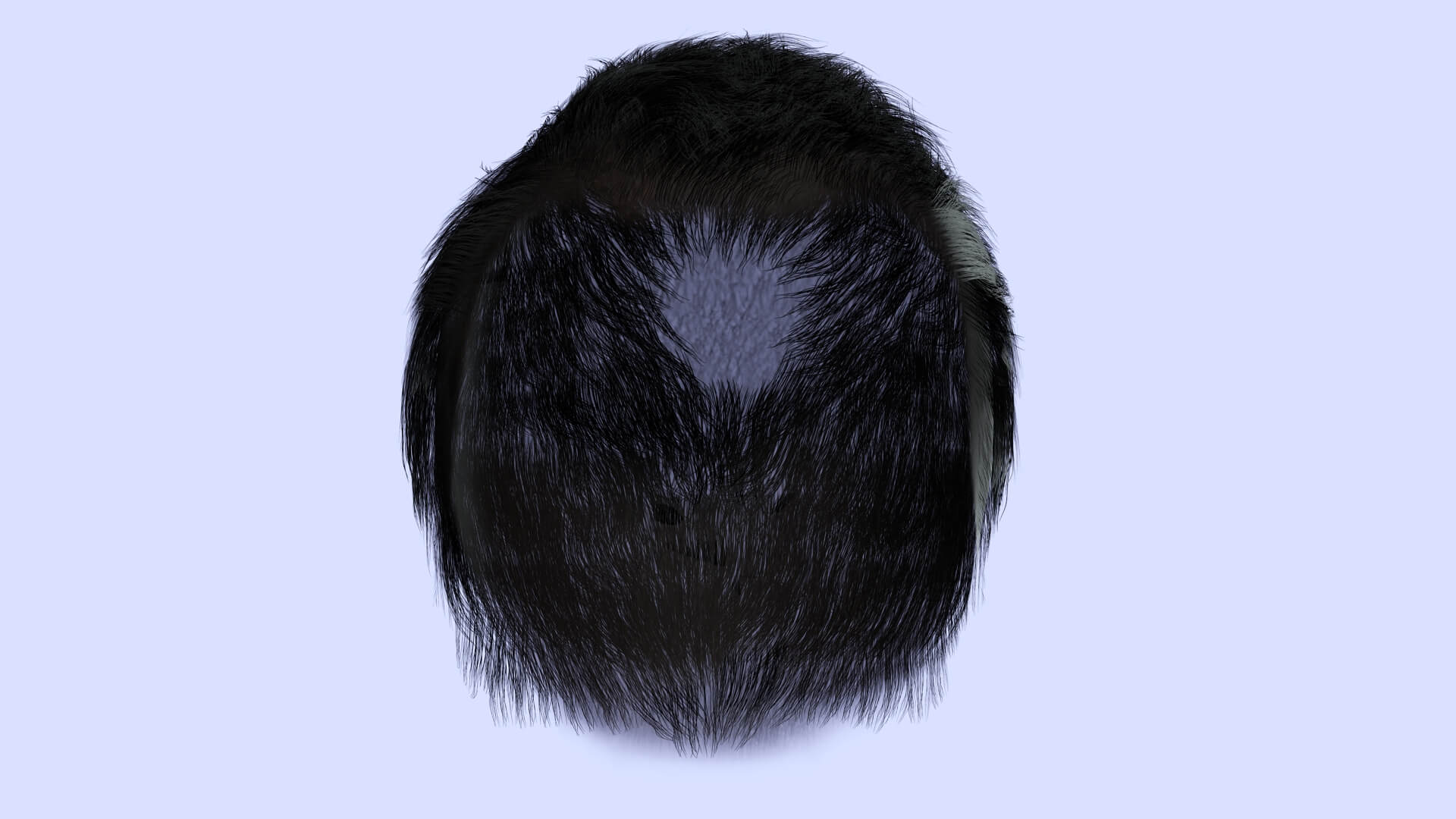 Realitstic Old Man Hairstyle - 3D Model by khaloui