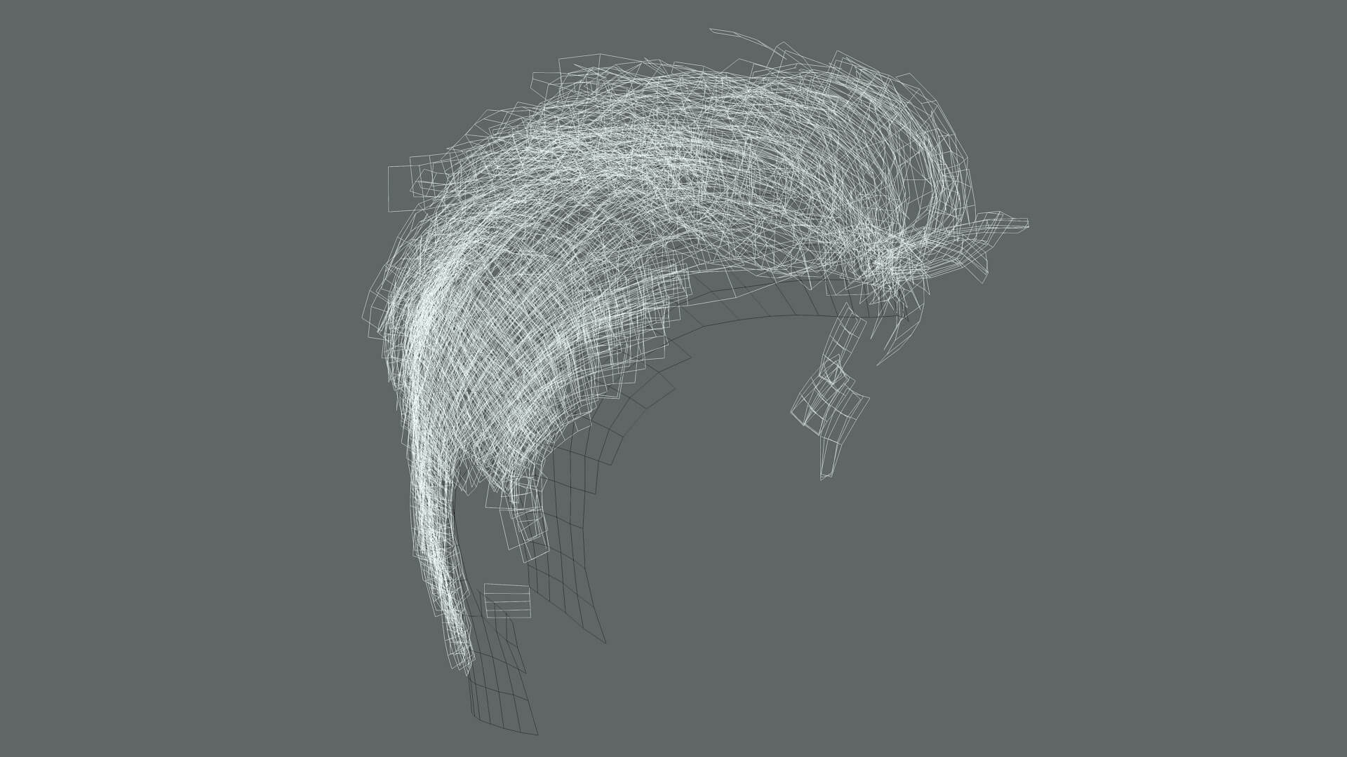 Man Hairstyle - 3D Model by khaloui