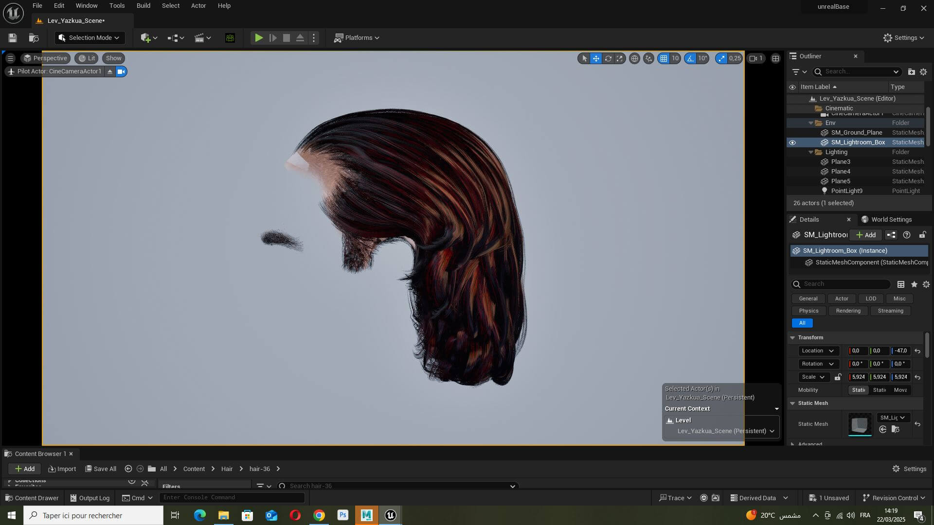 Retro Slicked Hair for Men-Game-Ready Hair Asset 3D Model by khaloui