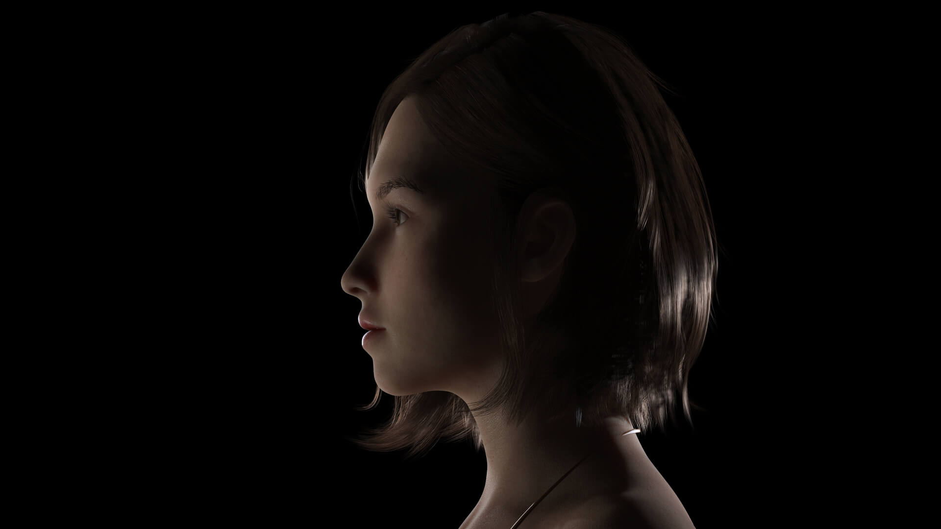 Sabrina -Realistic Woman HD 4K Low Poly 3D Model by khaloui