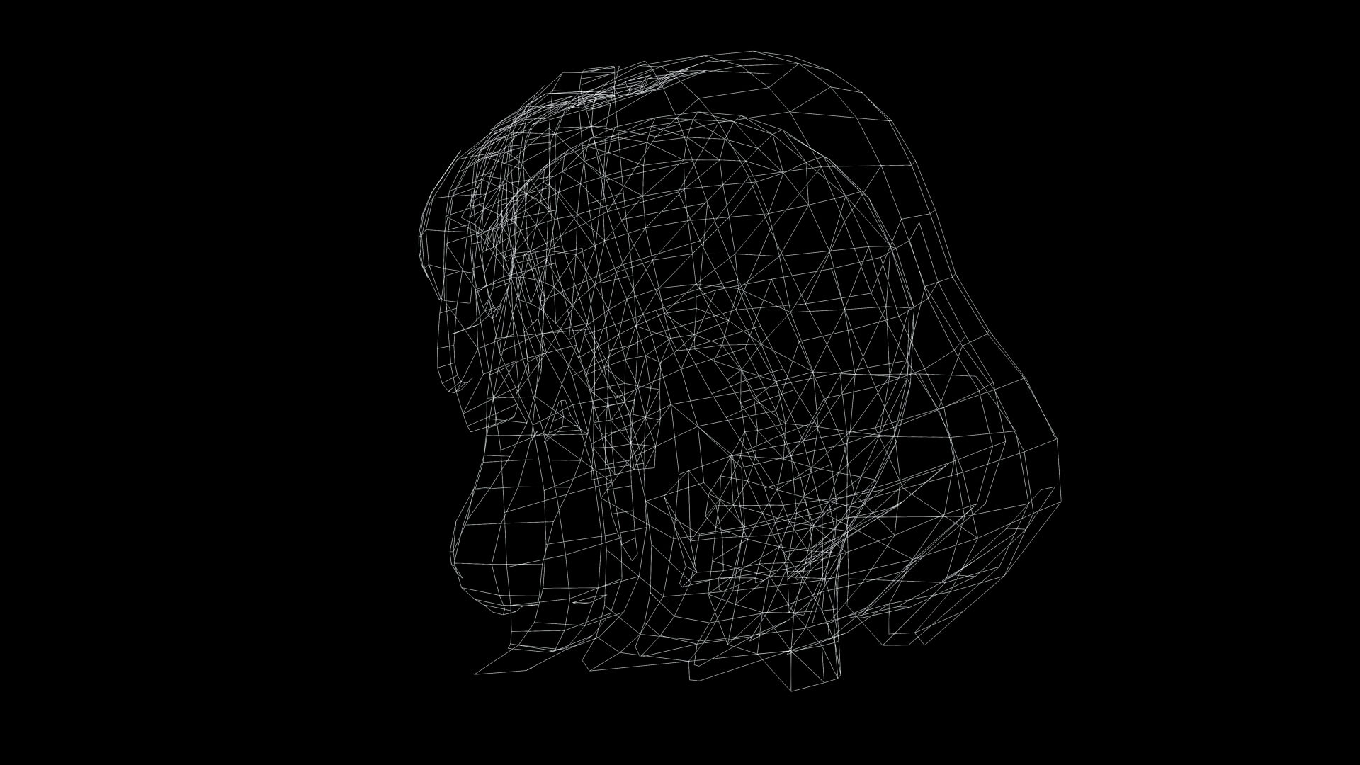 Short Hair -Blunt Bangs Style 3D Model by khaloui