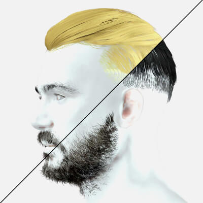 3D Models | Hair | Male Hair | RenderHub
