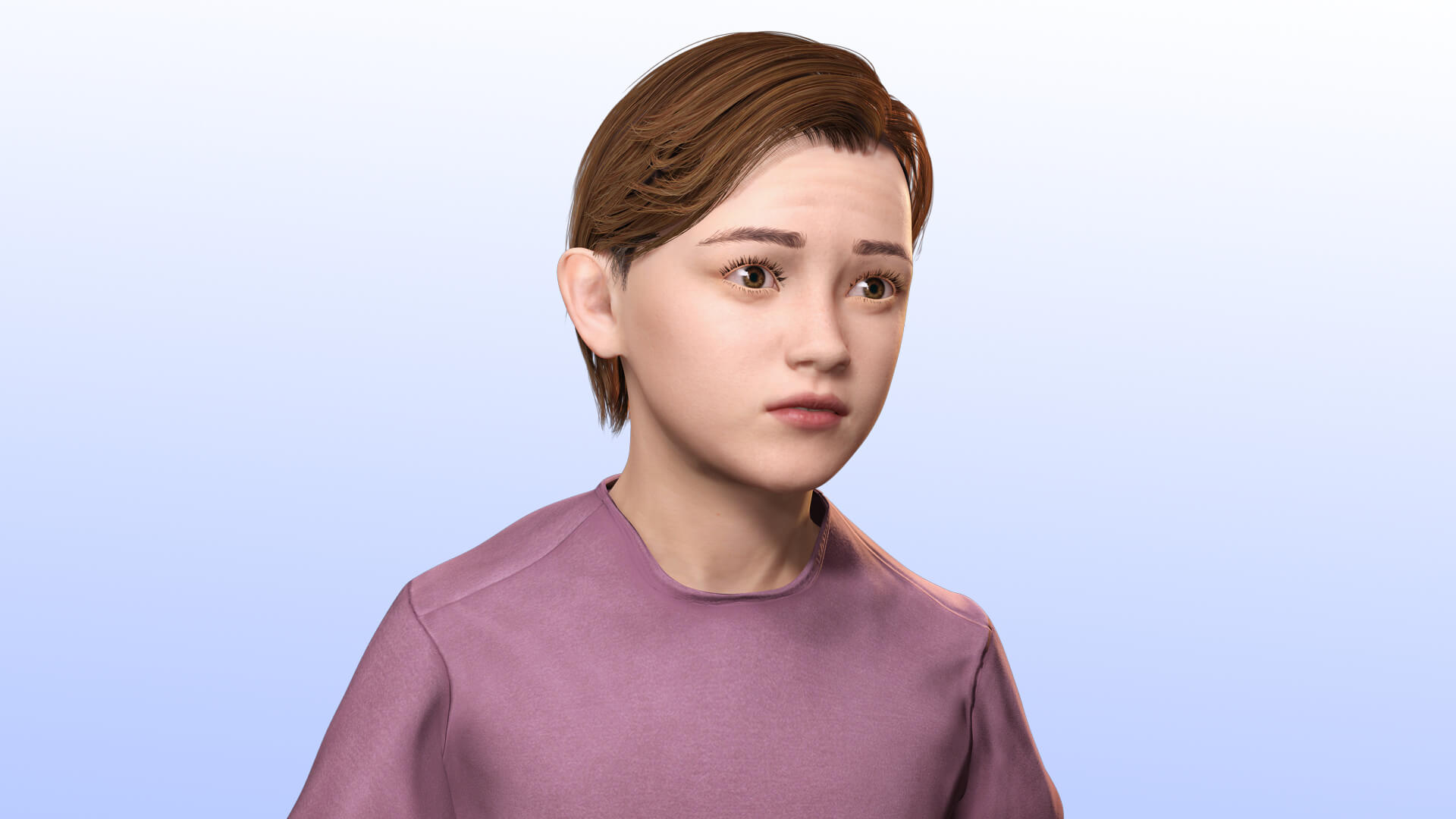 Sonu - Realistic Child With Beautiful Smile Kid 3D Model by khaloui