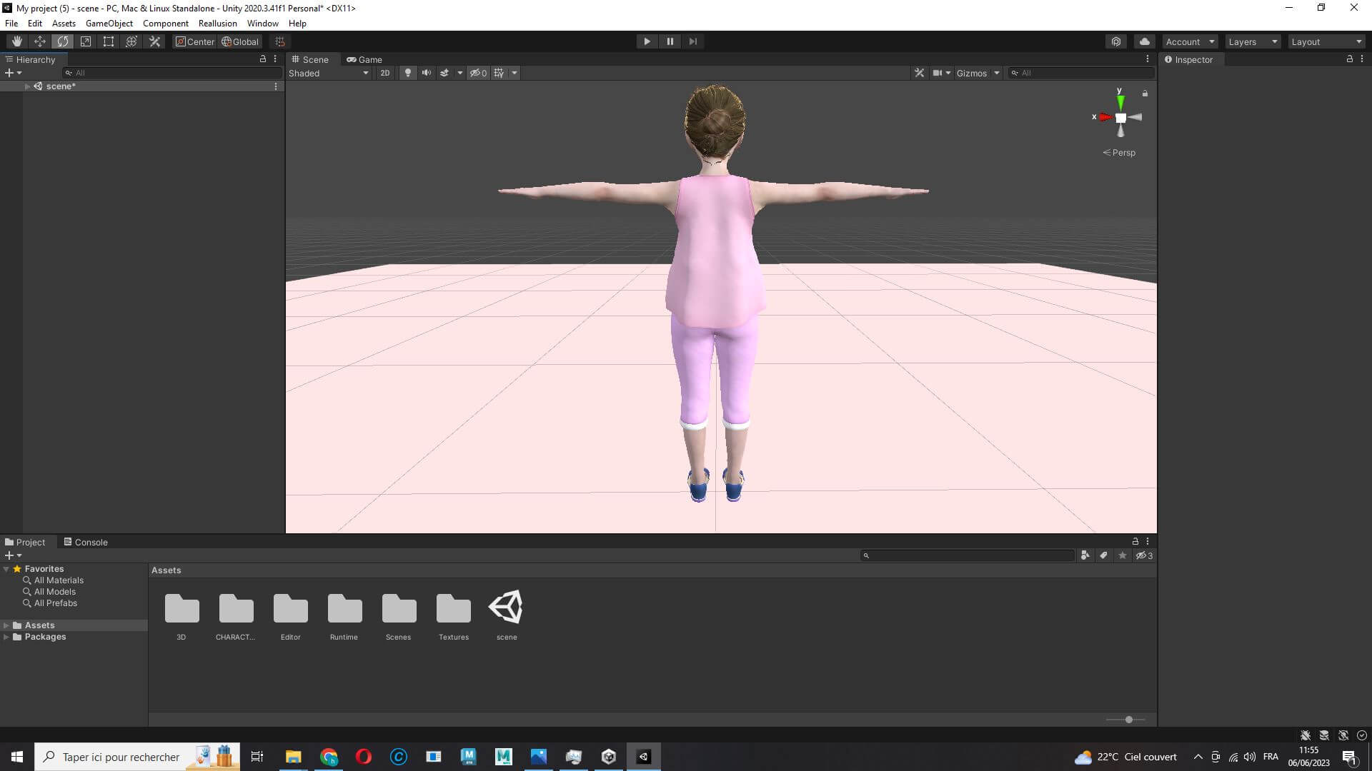 Staicy - Realistic Girl Low Poly 3D Model by khaloui