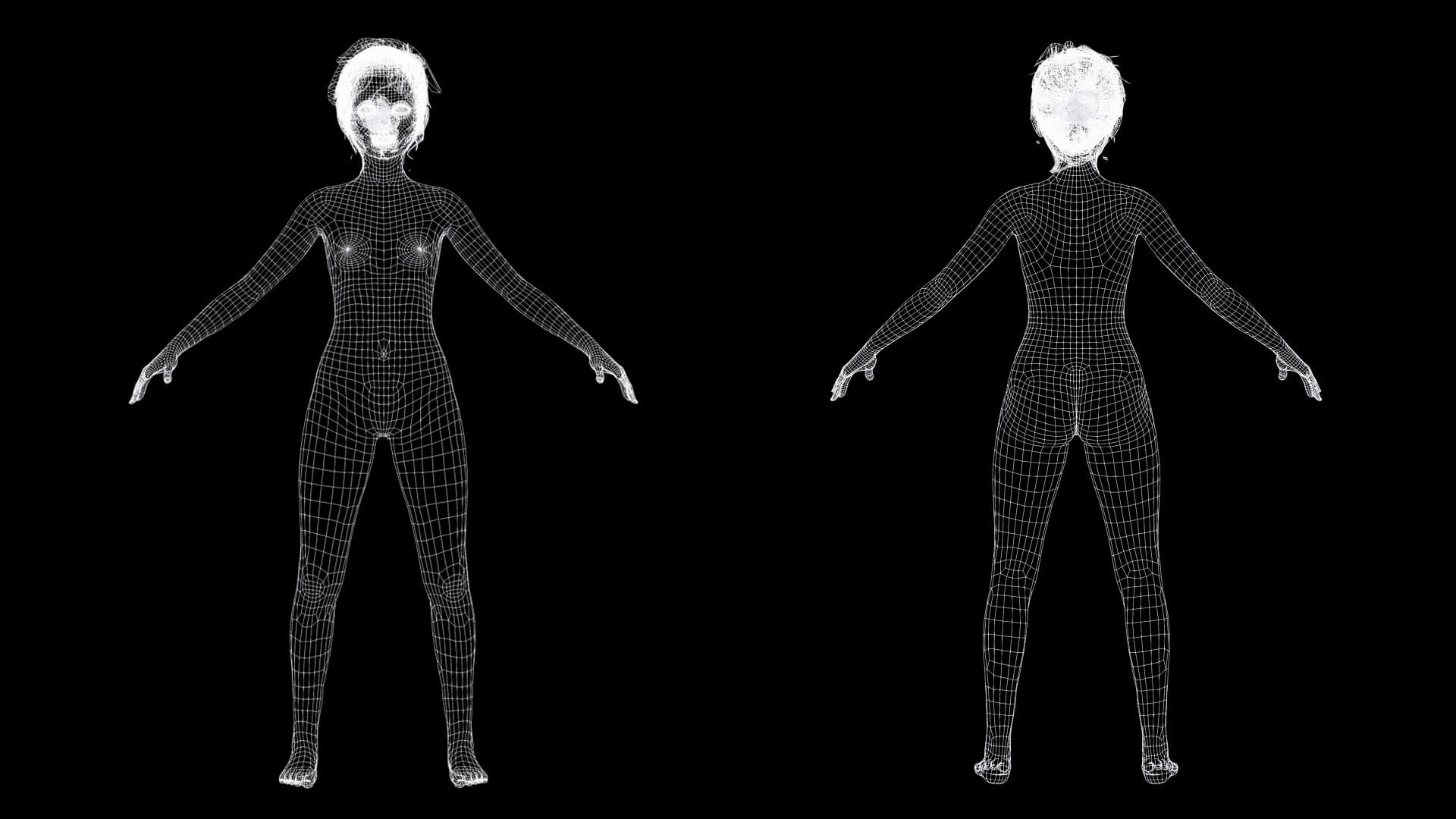 Staicy Girl 3d Model By Khaloui 3353