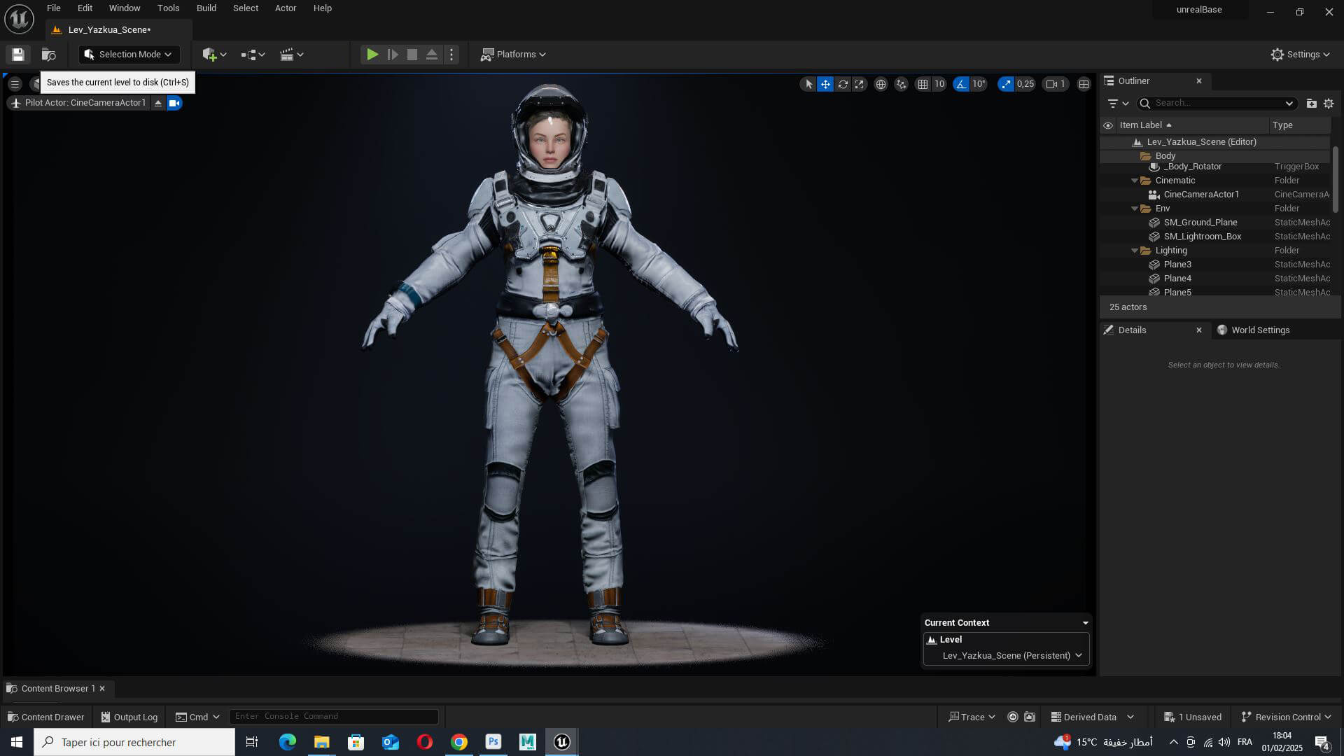 Elite Space Explorer Rigged Astronaut - 3D Model by khaloui