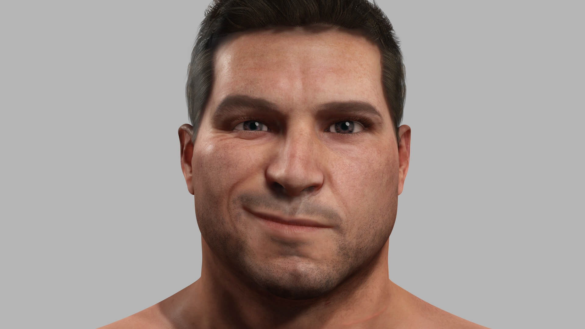 Strong Survival Man Body - 3D Model by khaloui