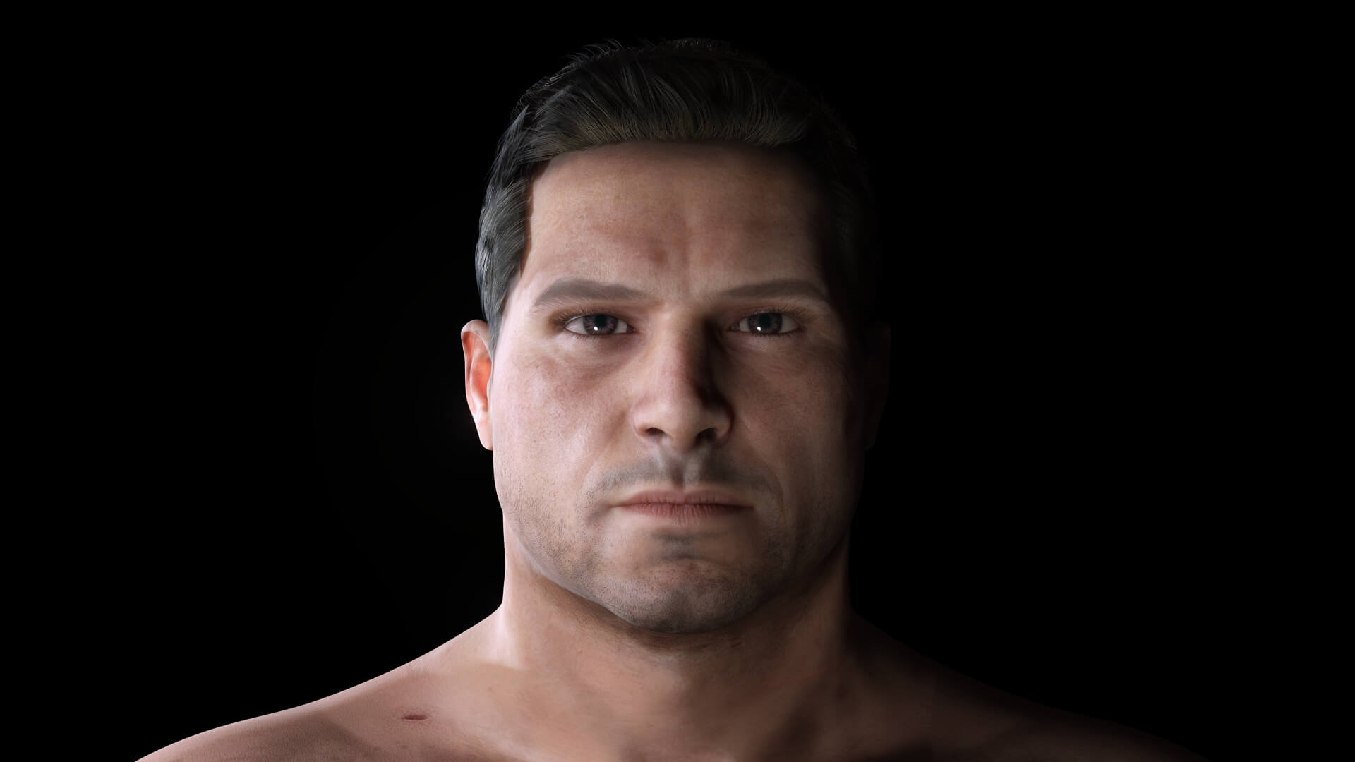 Strong Survival Man Body - 3D Model by khaloui