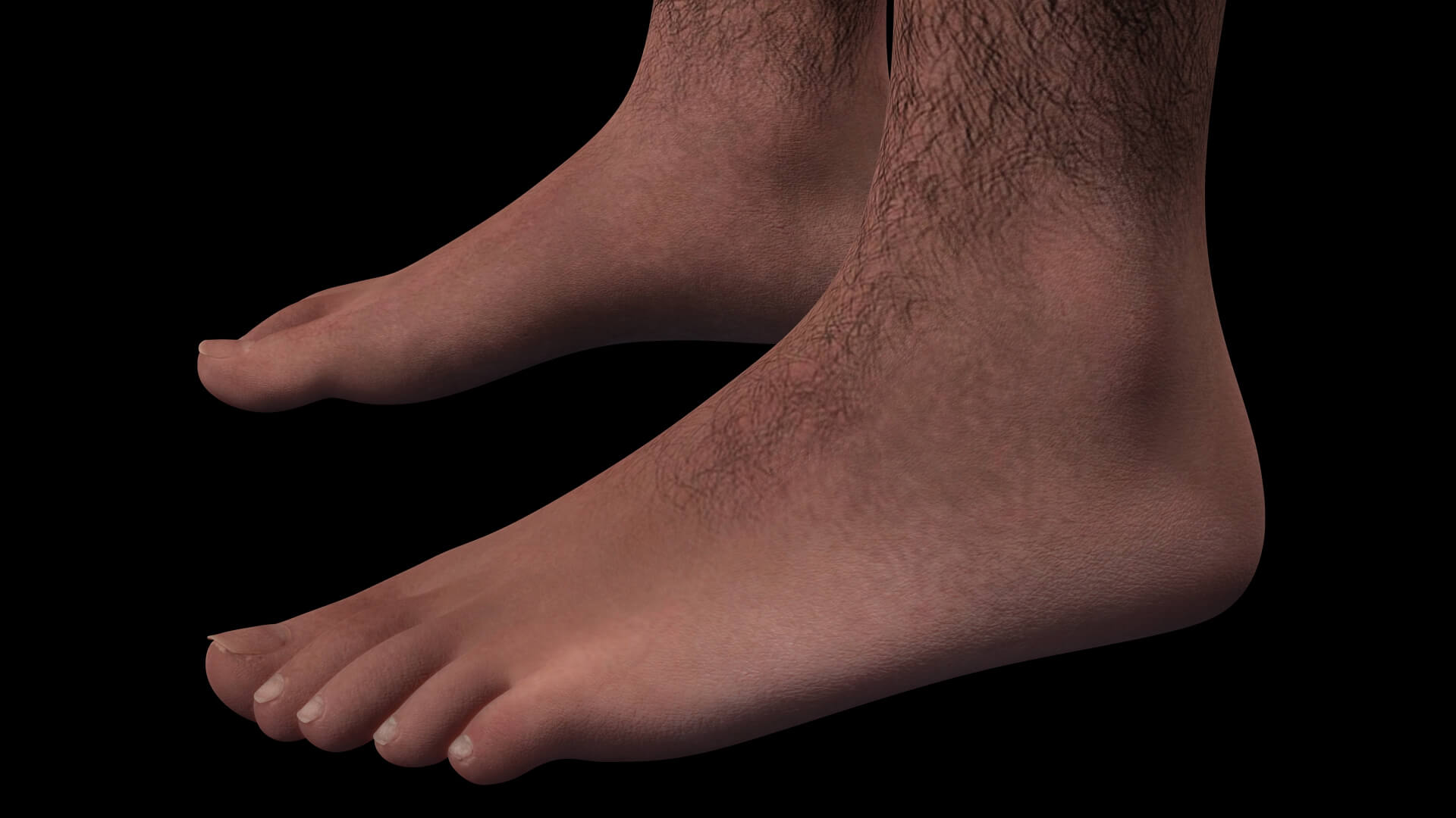 Strong Survival Man Body - 3D Model by khaloui