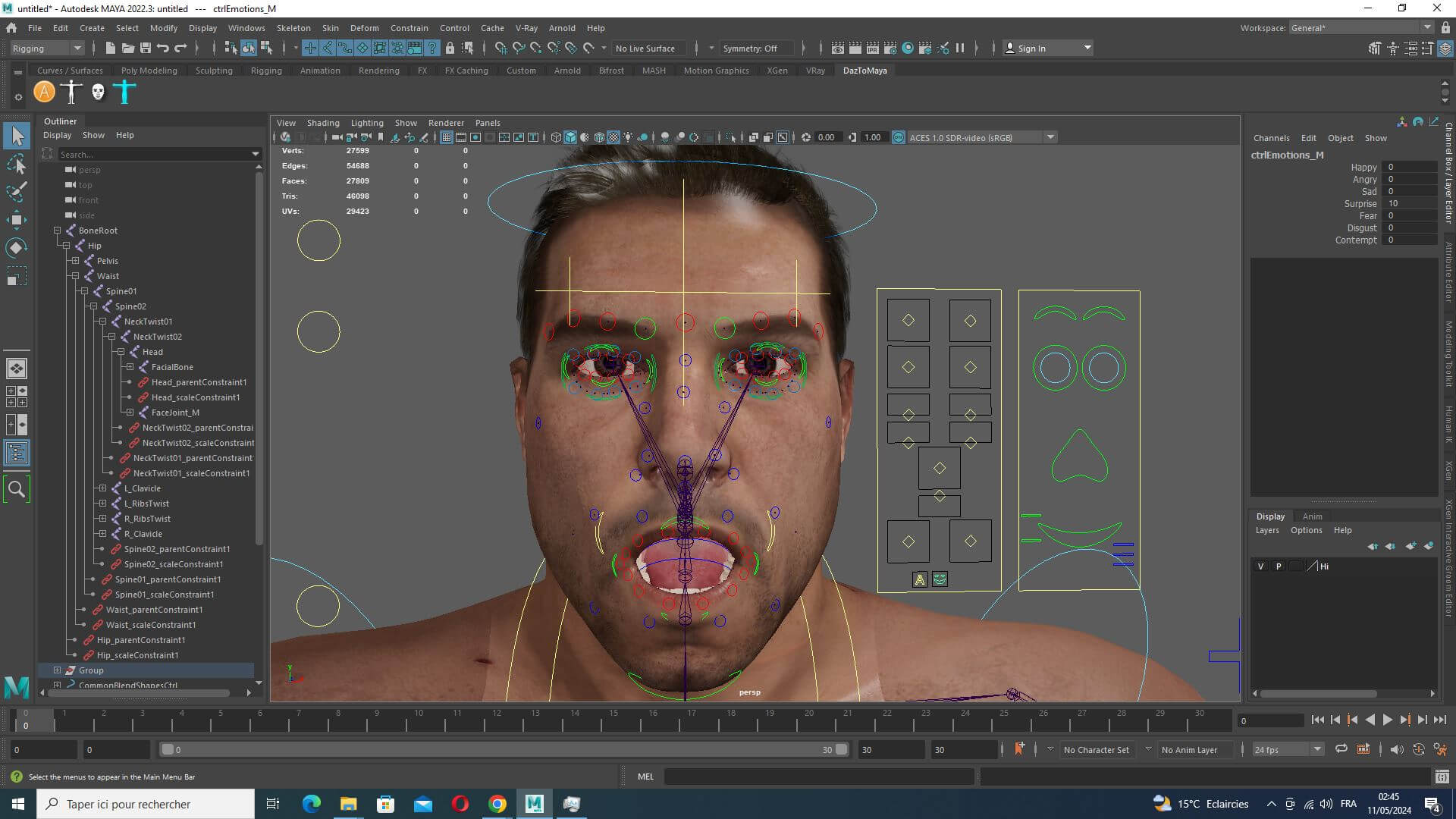 Strong Survival Man Body - 3D Model by khaloui