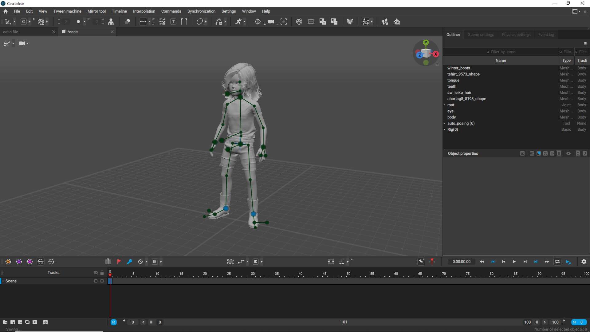 Sunny Girl - 3D Model by khaloui