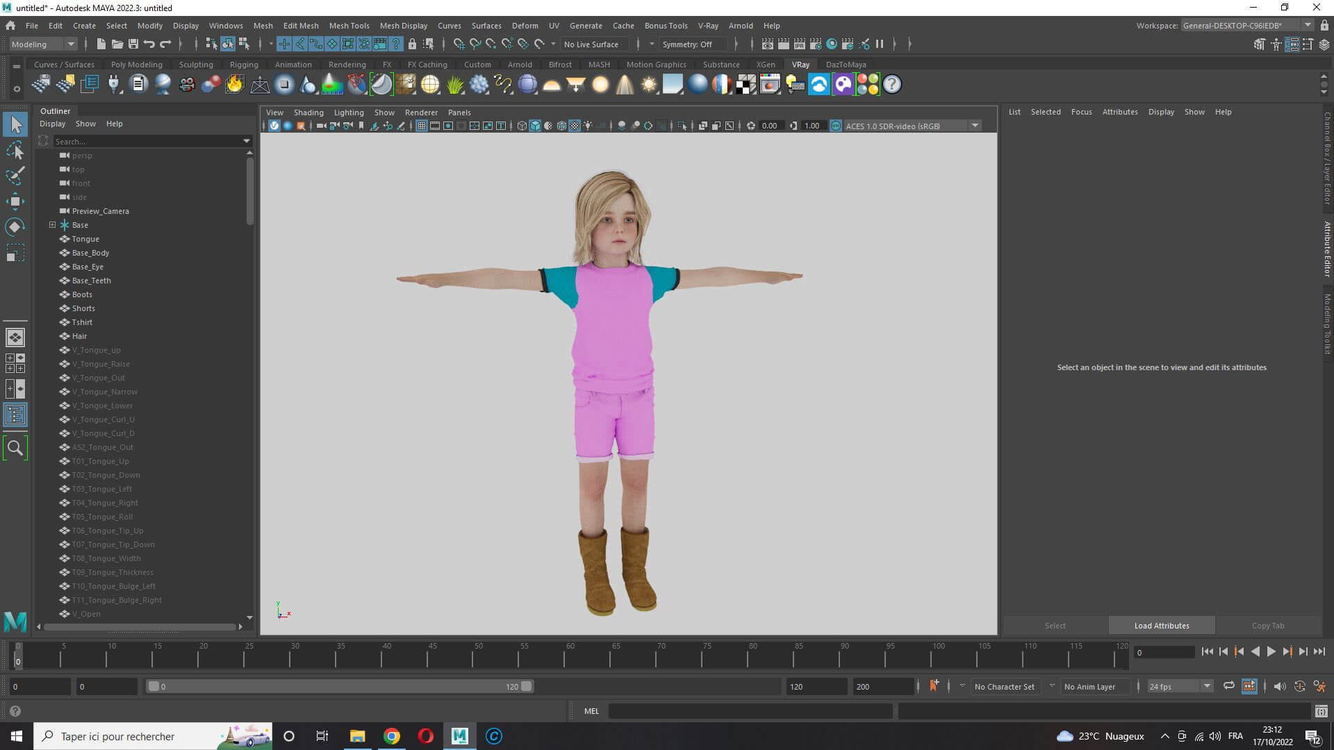 Sunny Girl 3d Model By Khaloui