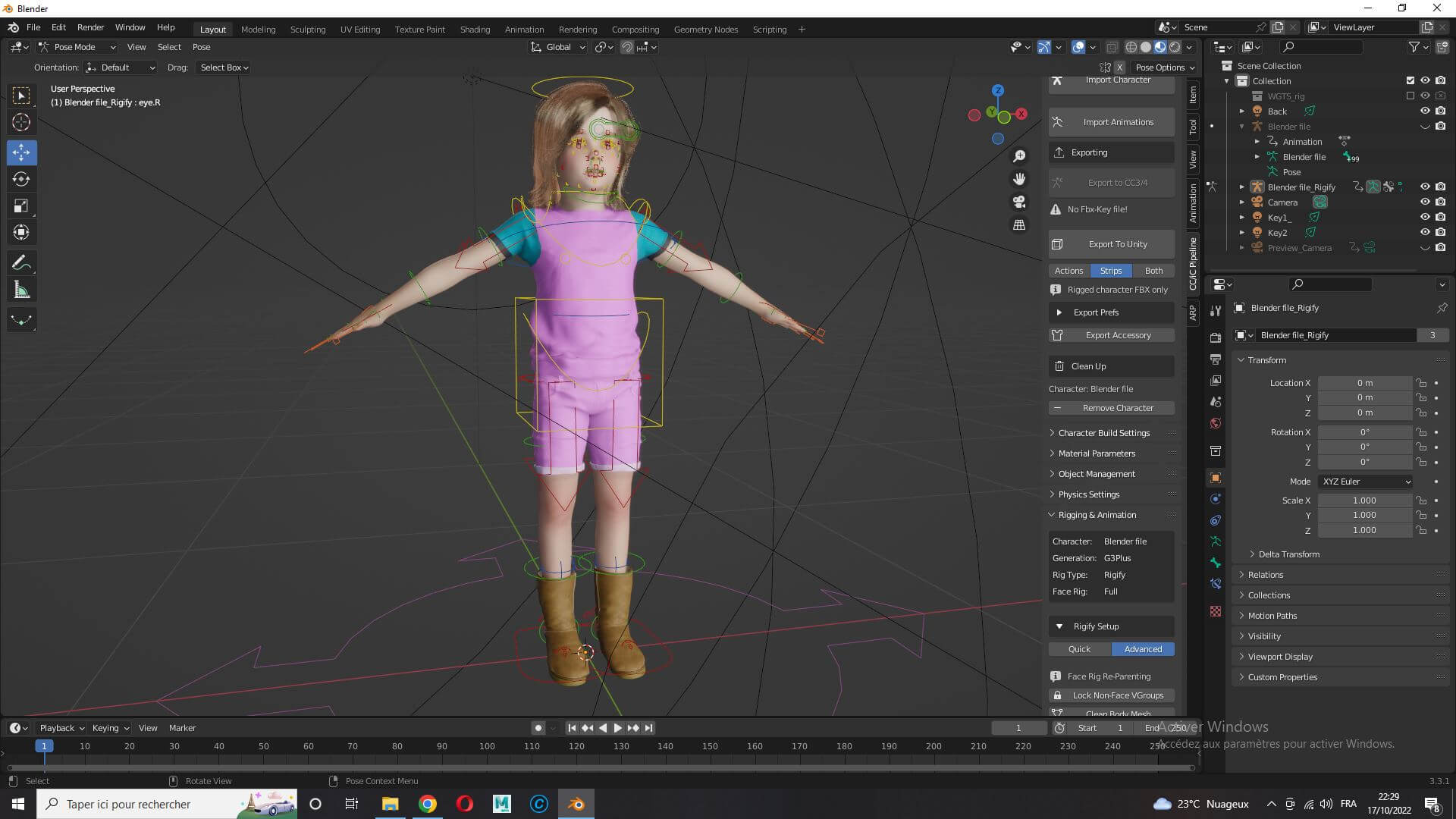 Sunny Girl - 3D Model by khaloui