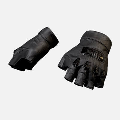 Tactical Fingerless Gloves - Game-Ready Combat Accessory 3D Model by ...