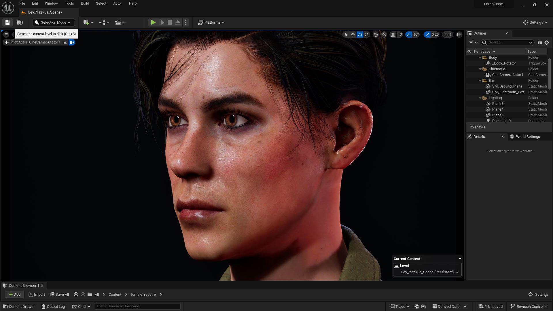 Tactical Worker 3D Character PBR Textured Ready by khaloui