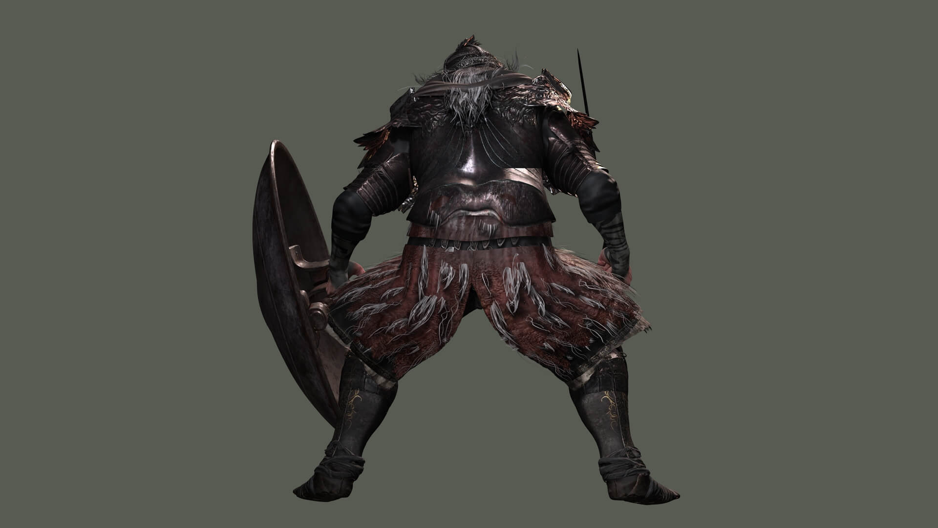 Viking Ready With Facial Rig - 3D Model by khaloui