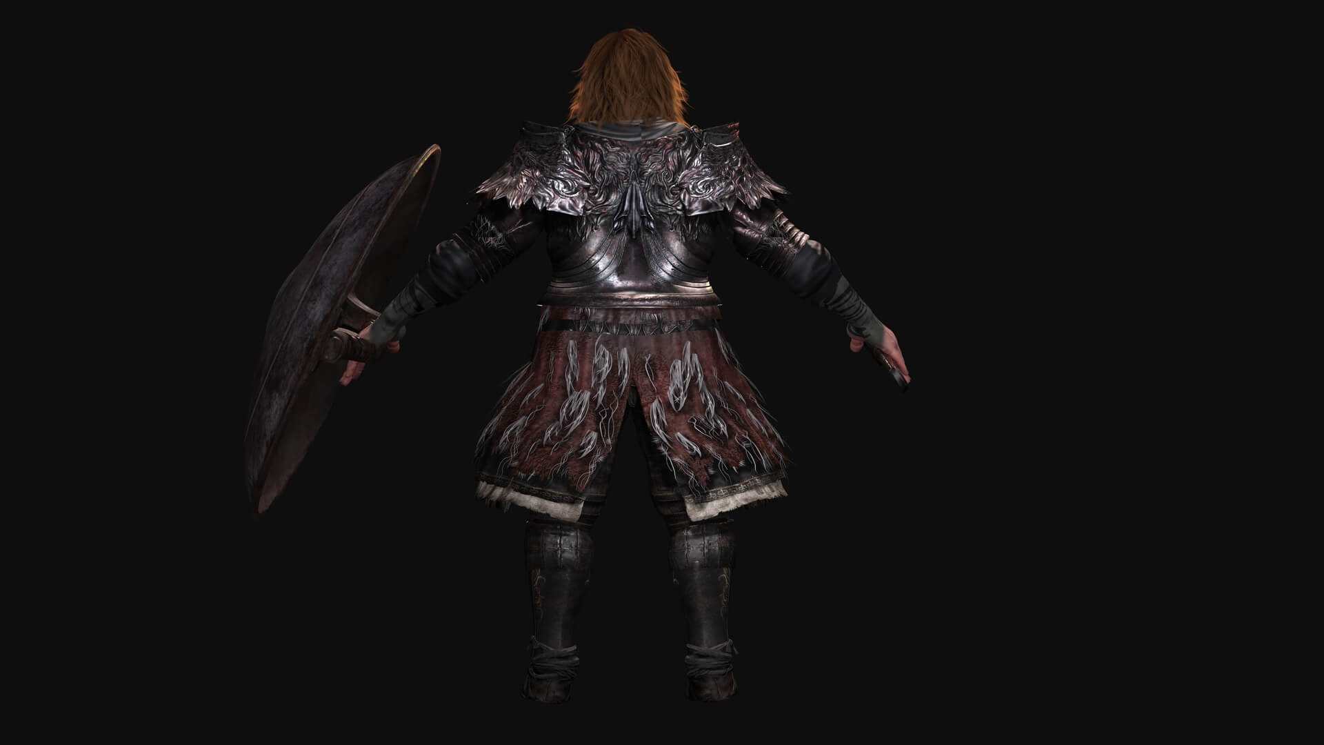 Viking Ready With Facial Rig - 3D Model by khaloui