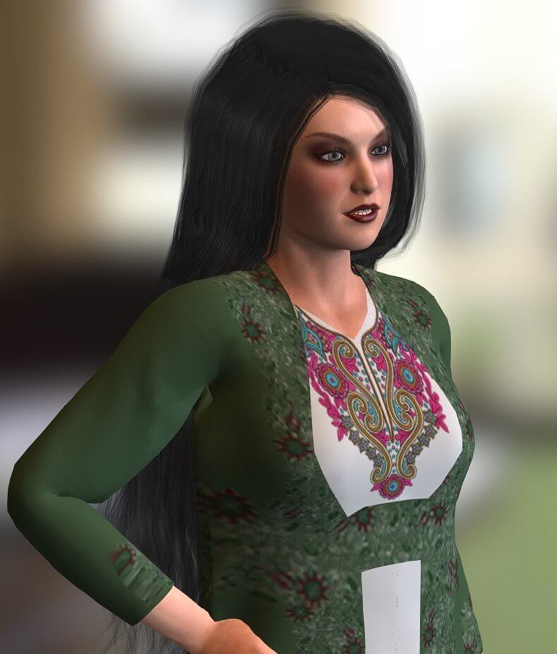 Woman 3D Render, Digital Art by Khandaker Fazlul Karim