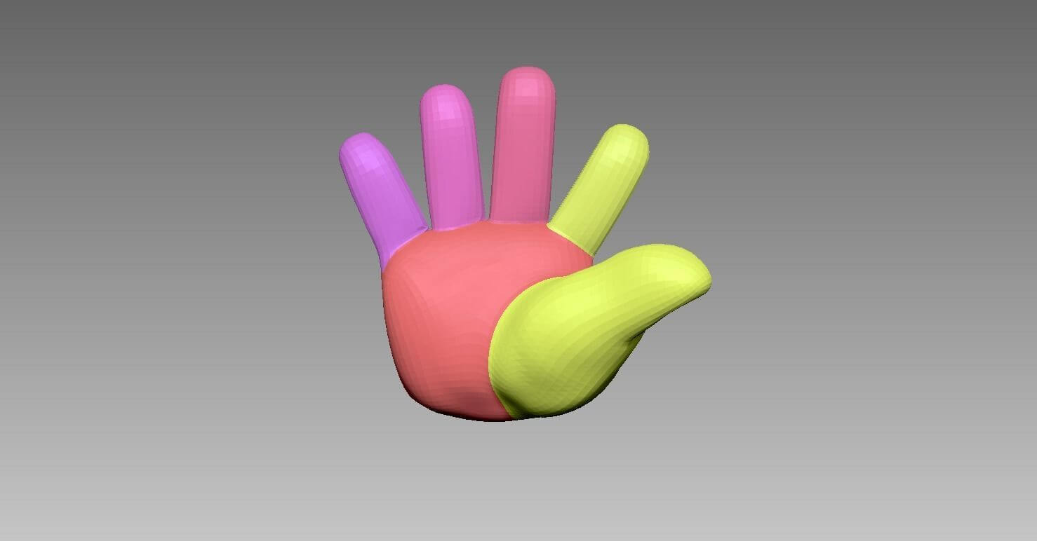 5 Stylized Hands (Base Mesh) - 3D Model by Khatri3d