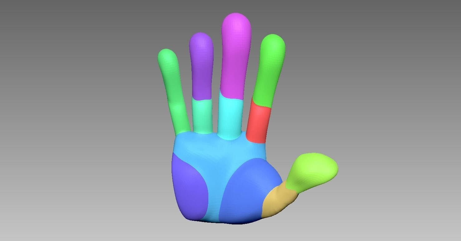 5 Stylized Hands (Base Mesh) - 3D Model by Khatri3d