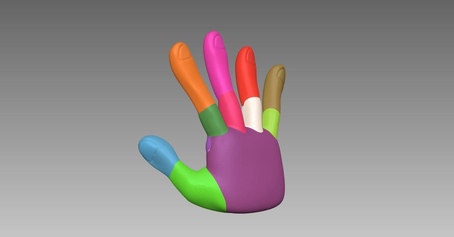 5 Stylized Hands (Base Mesh) - 3D Model by Khatri3d