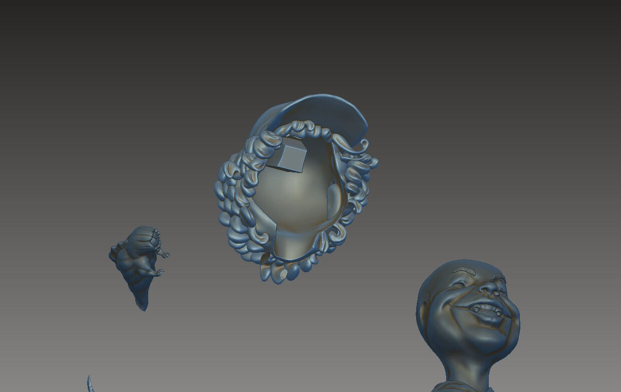 Dustin With His Pet - Bust Stranger Things 3D Print Model by Khatri3d