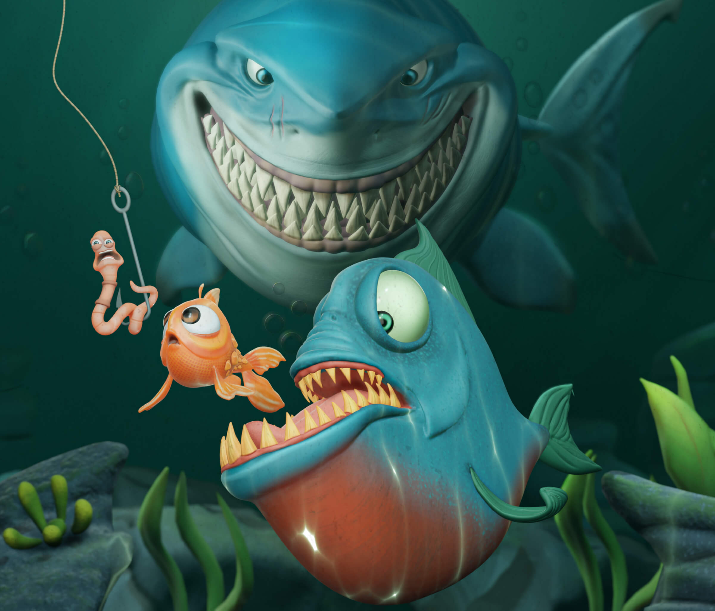 Circle of Life 3D Render | RenderHub Gallery