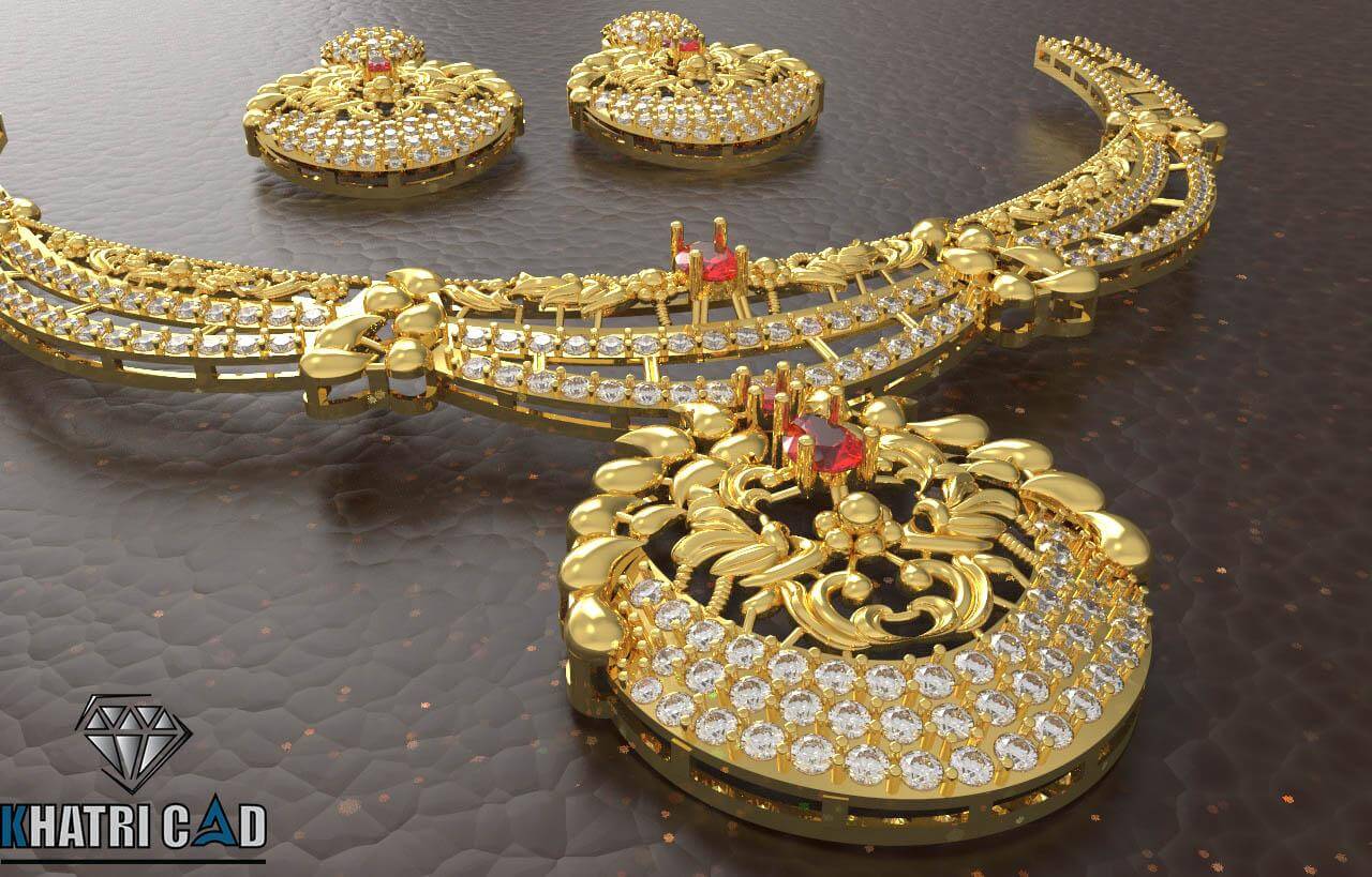 Jewelry Renders 3D Render, Digital Art by Khatri3d