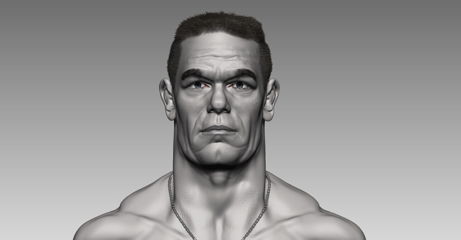 John Cena Drawing Step By Step