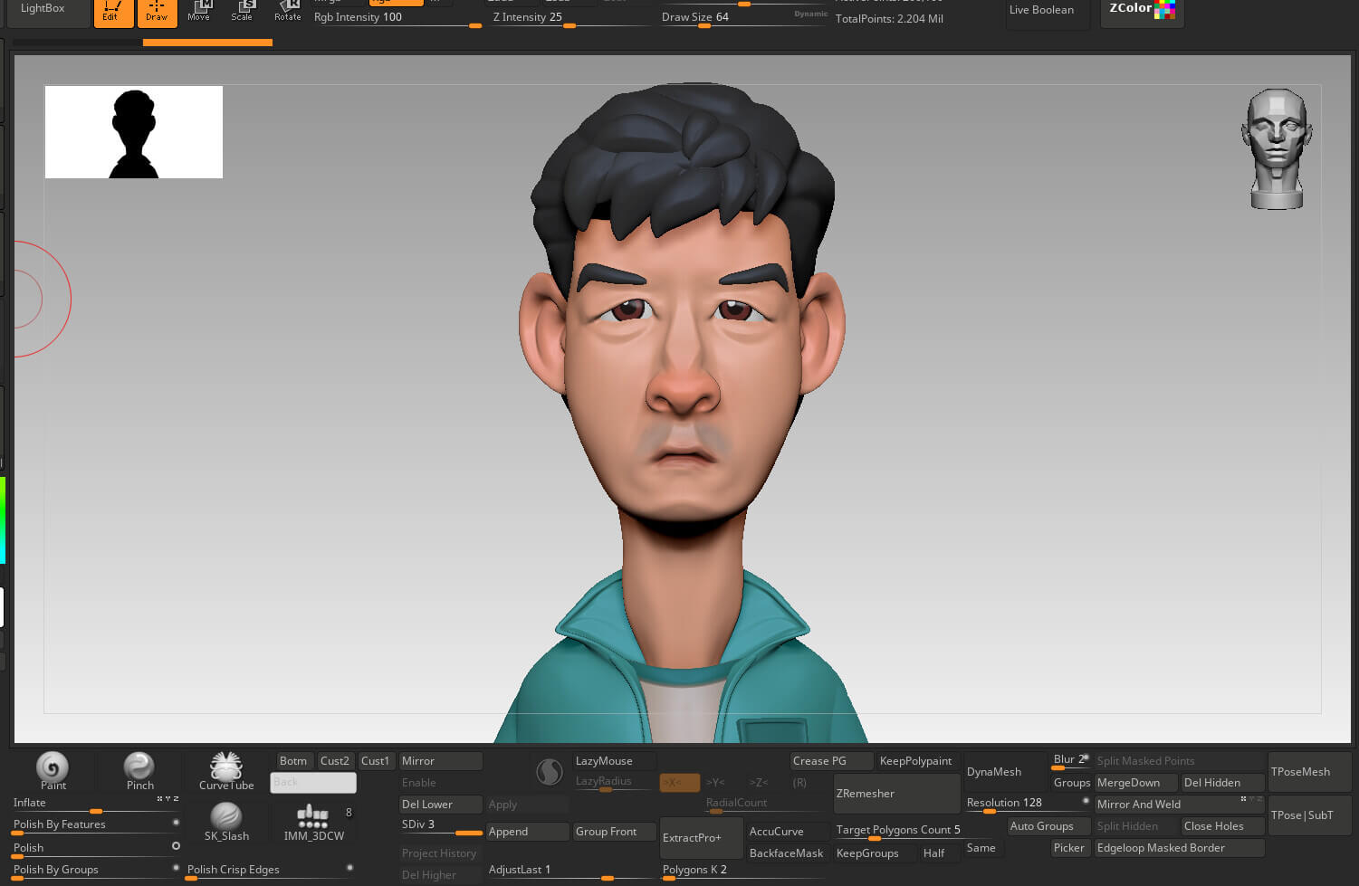 Seong Gi-Hun (Squid Game) 3D Render, Digital Art by Khatri3d