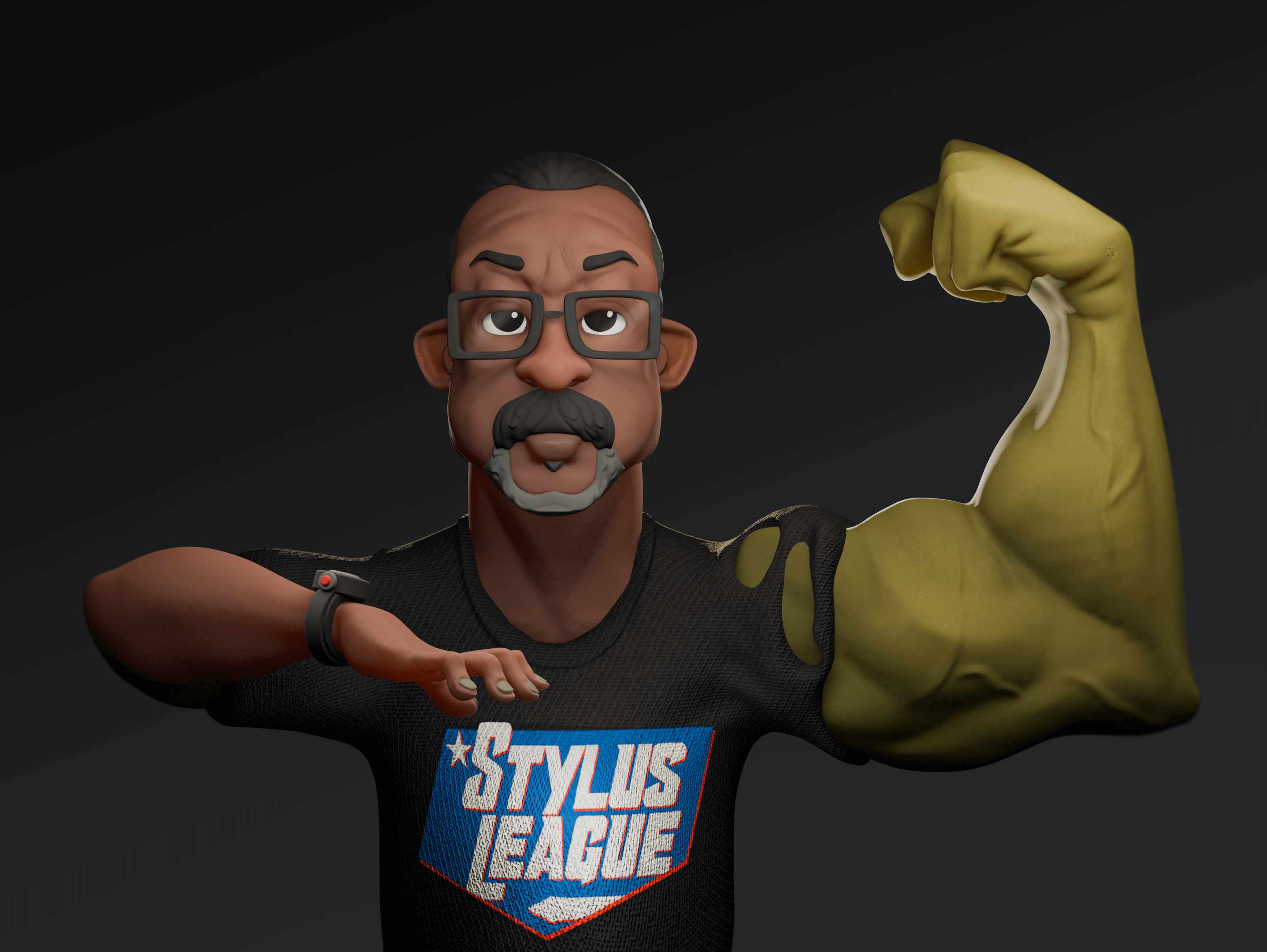 Stylized Portraits. I Turn Real people into Stylized 3D Render