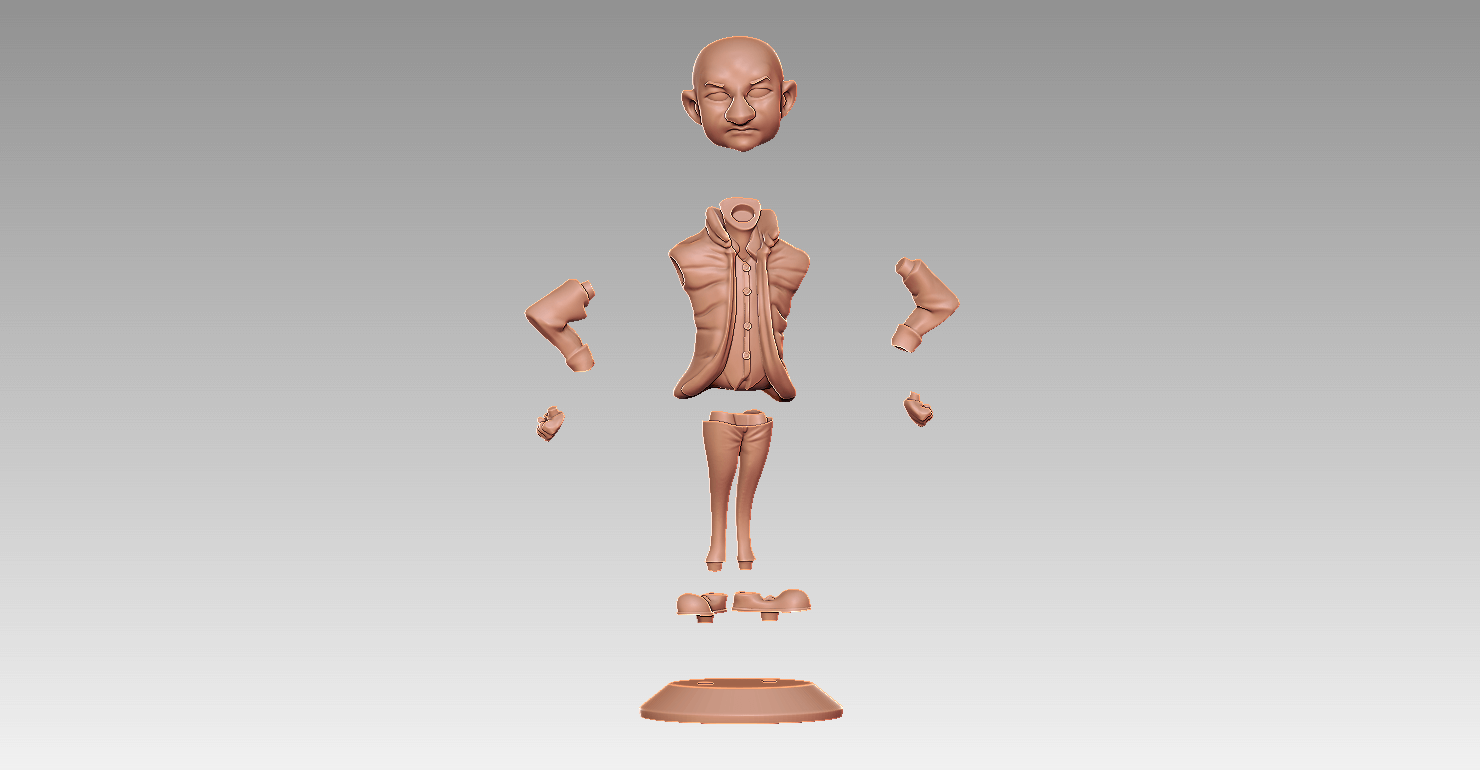 That Meme Guy (STL Available) 3D Render, Digital Art by Khatri3d