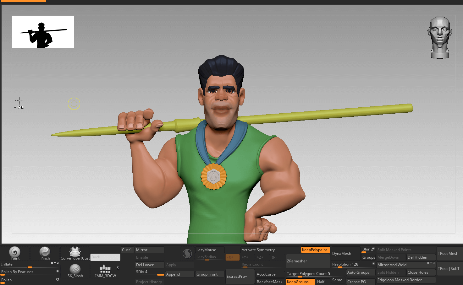 The Champion 3D Render, Digital Art by Khatri3d